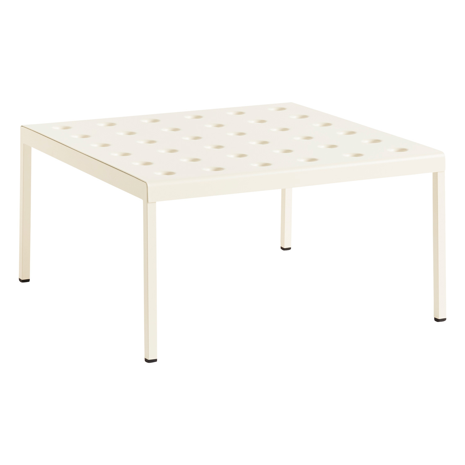HAY Balcony low table, 75 x 76 cm, chalk beige | Finnish Design Shop