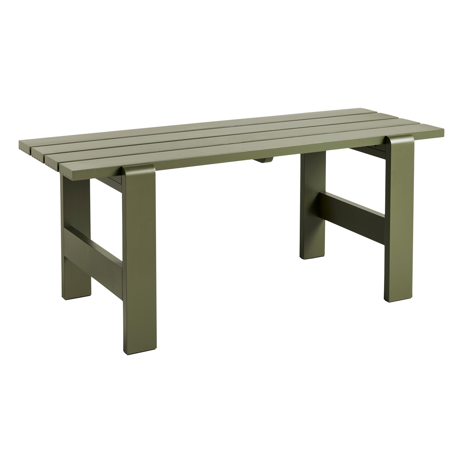 HAY Weekday table, 180 x 66 cm, olive | Finnish Design Shop