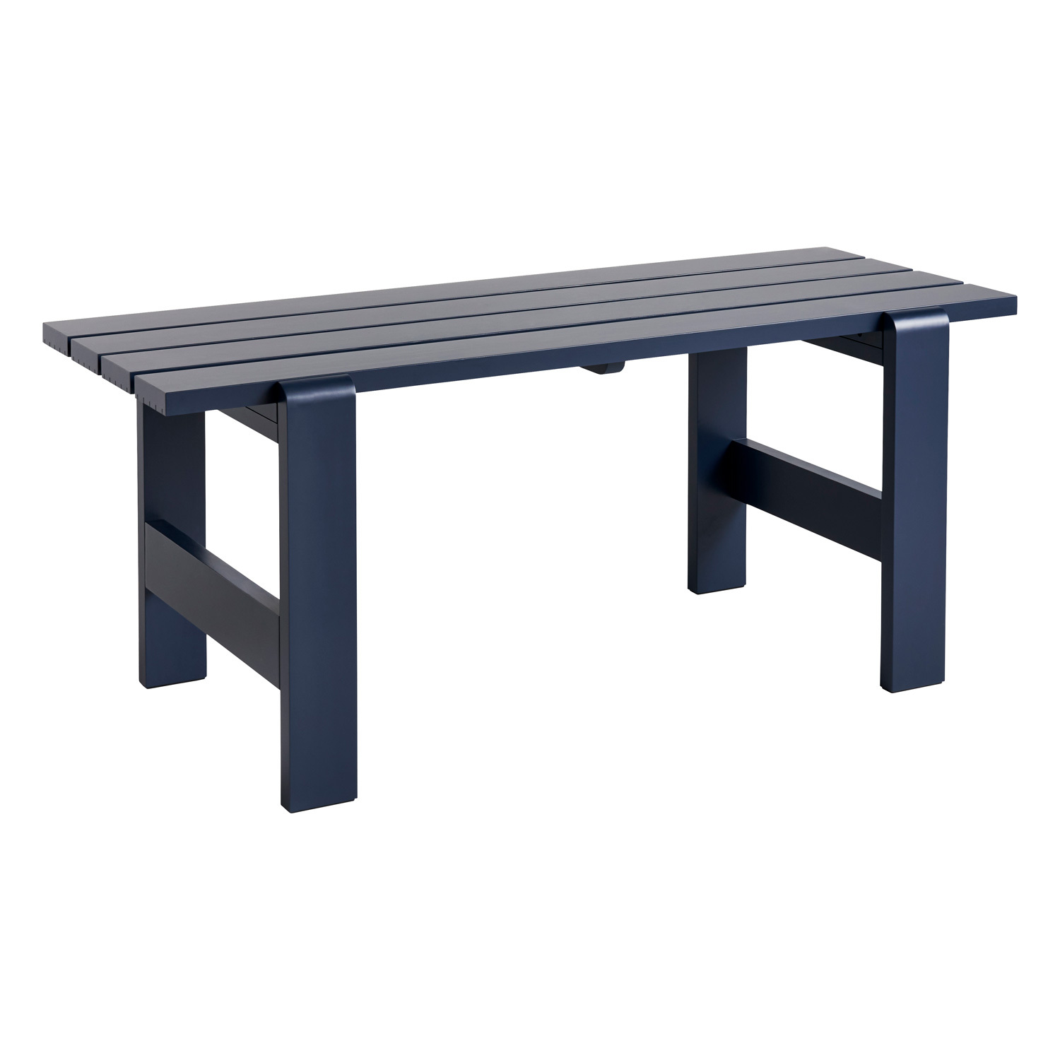 HAY Weekday table, 180 x 66 cm, steel blue | Finnish Design Shop UK