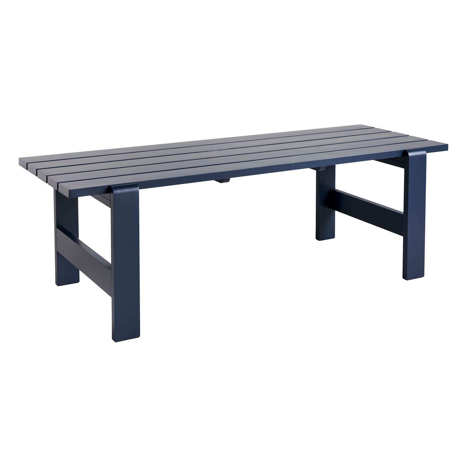 HAY Weekday table, 230 x 83 cm, steel blue | Finnish Design Shop