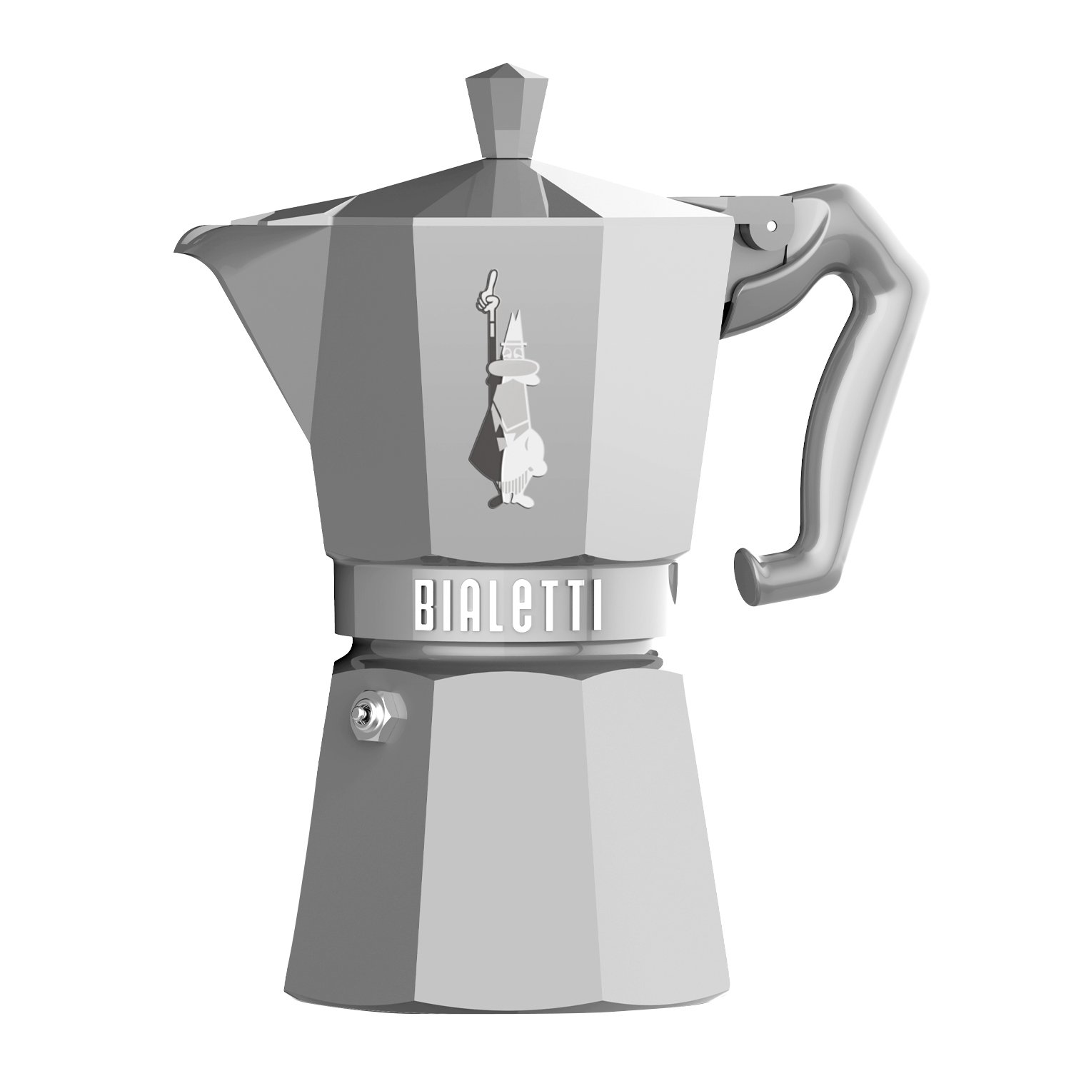 Bialetti Moka Exclusive espresso maker, 6 cups, silver | Finnish Design ...