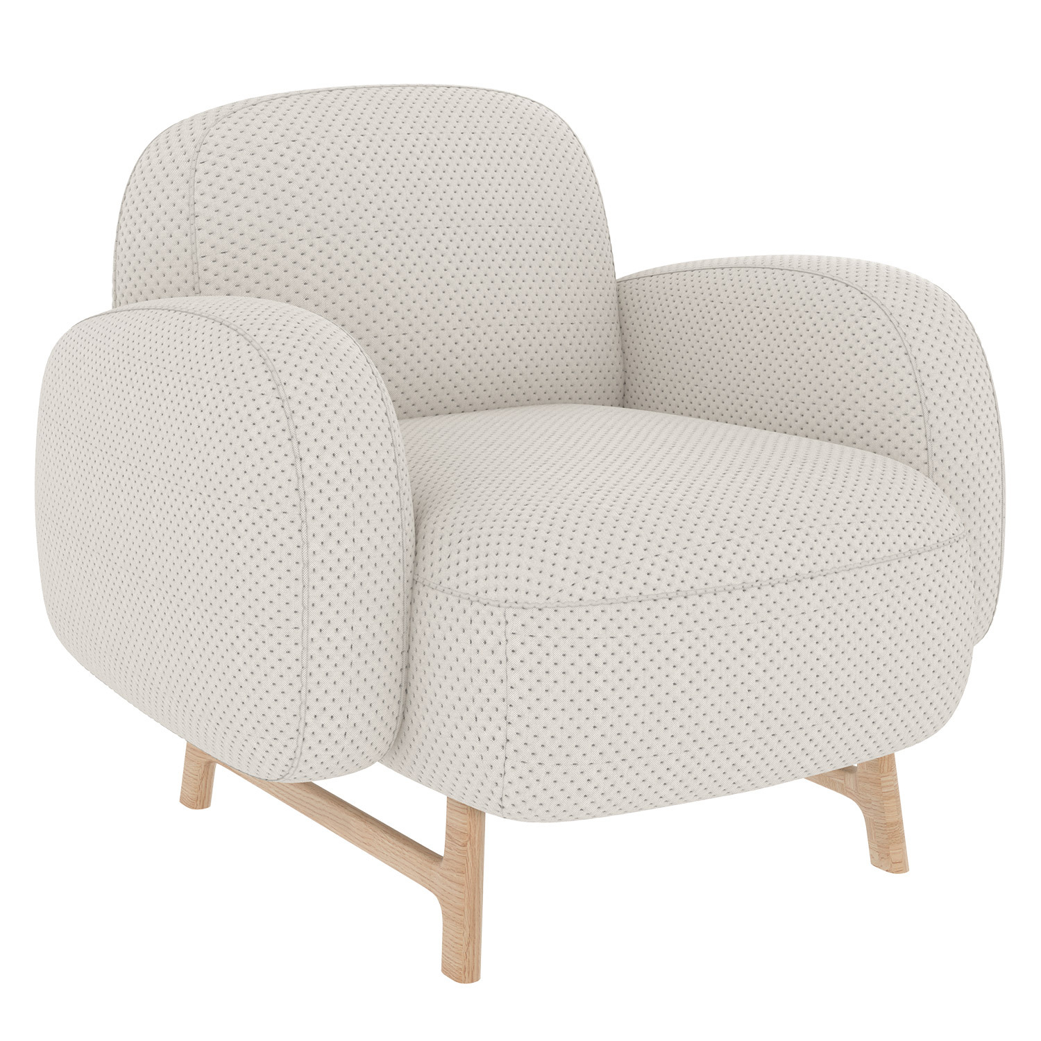 Hartô Auguste armchair, pearl | Finnish Design Shop