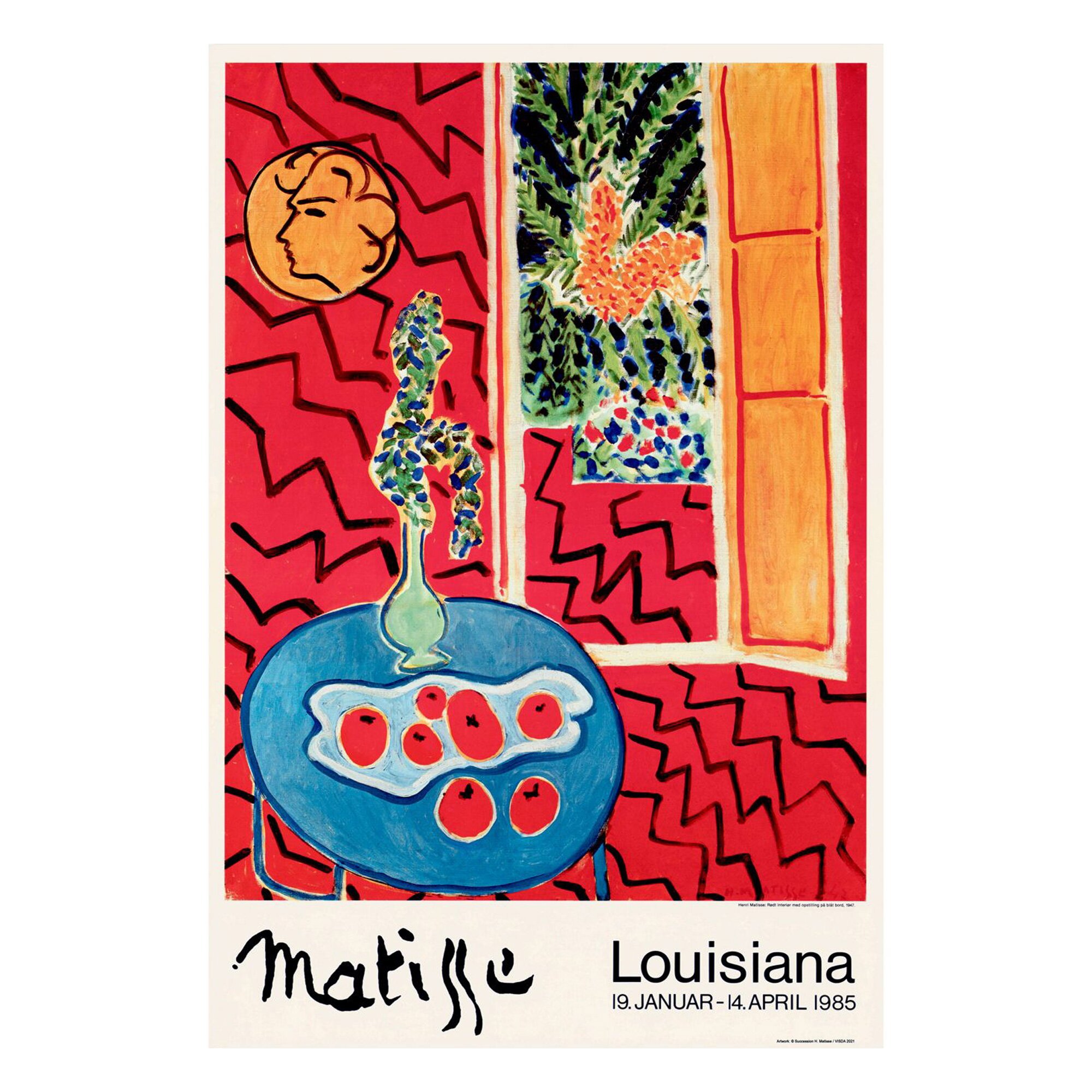 Louisiana Museum of Modern Art Henri Matisse - Intérieur rouge avec ...