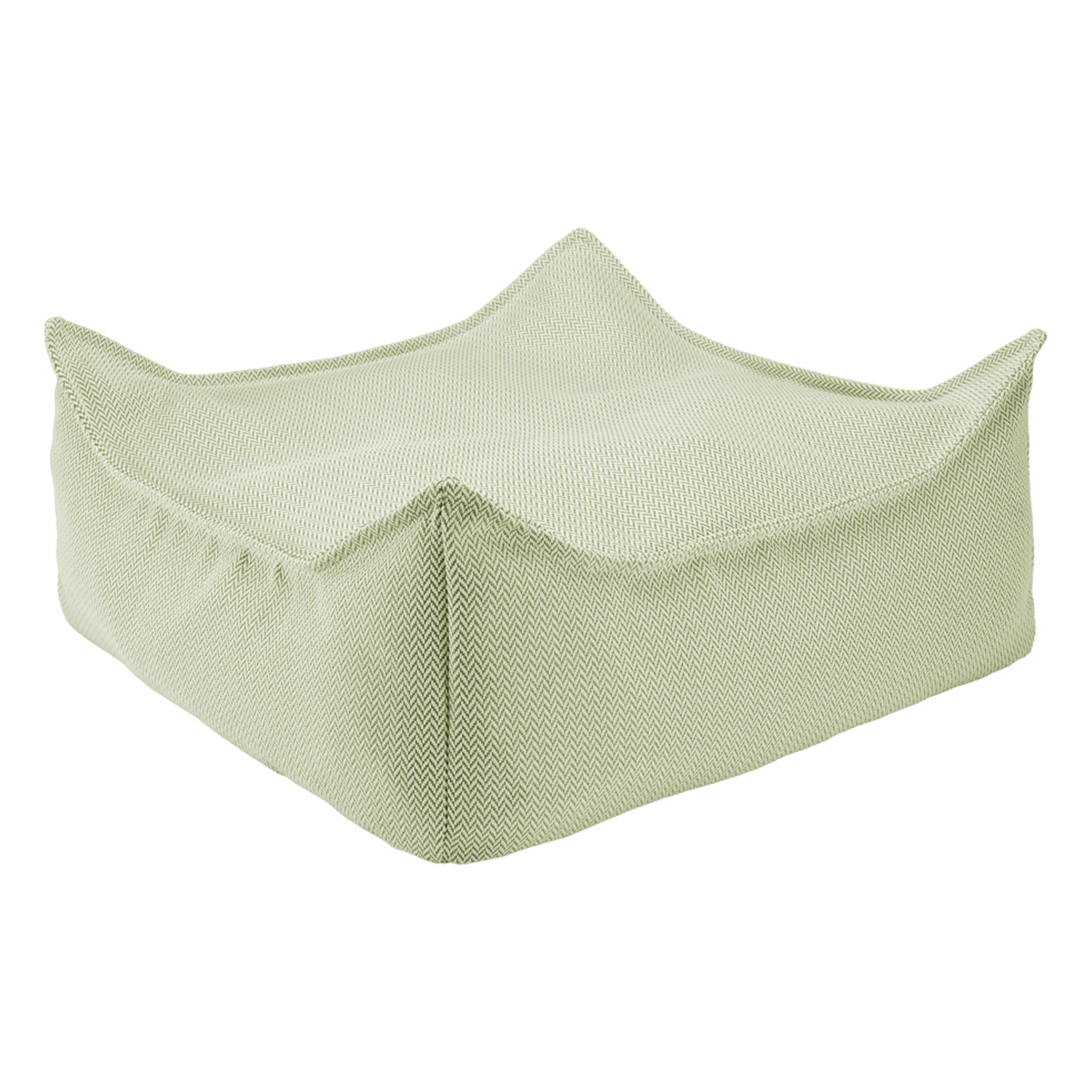 Wigiwama Outdoor Square ottoman, Herba | Finnish Design Shop