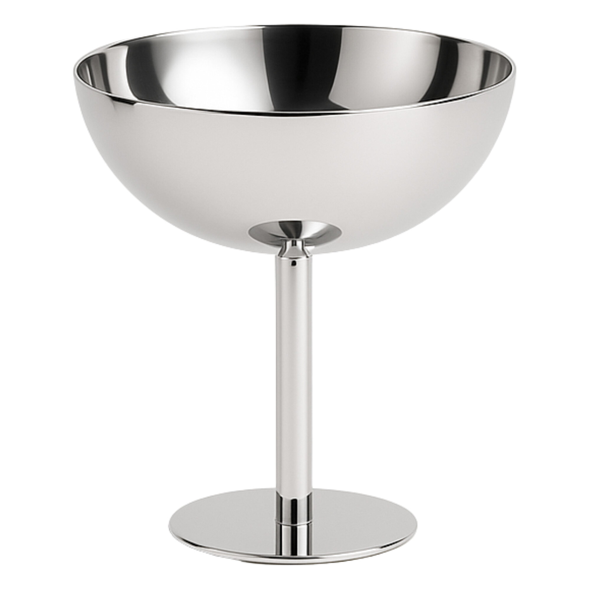 Nichba Ice Cup Tall dessert bowl, polished stainless steel | Finnish ...