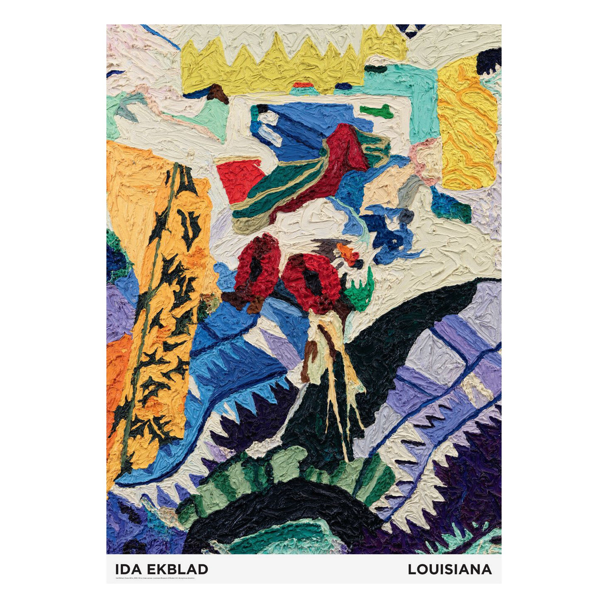Louisiana Museum of Modern Art Ida Ekblad - Ocean Girls 2020, A1 ...