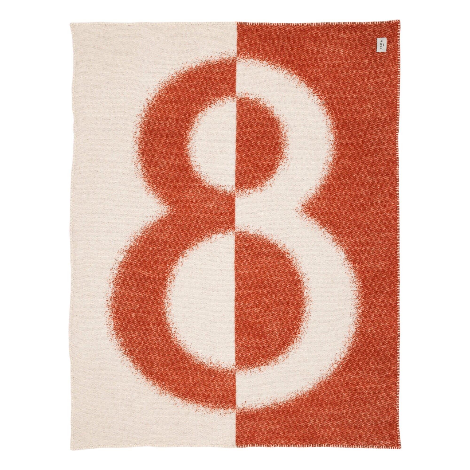 Iittala 8 huopa, 130 x 180 cm, terrakotta | Finnish Design Shop