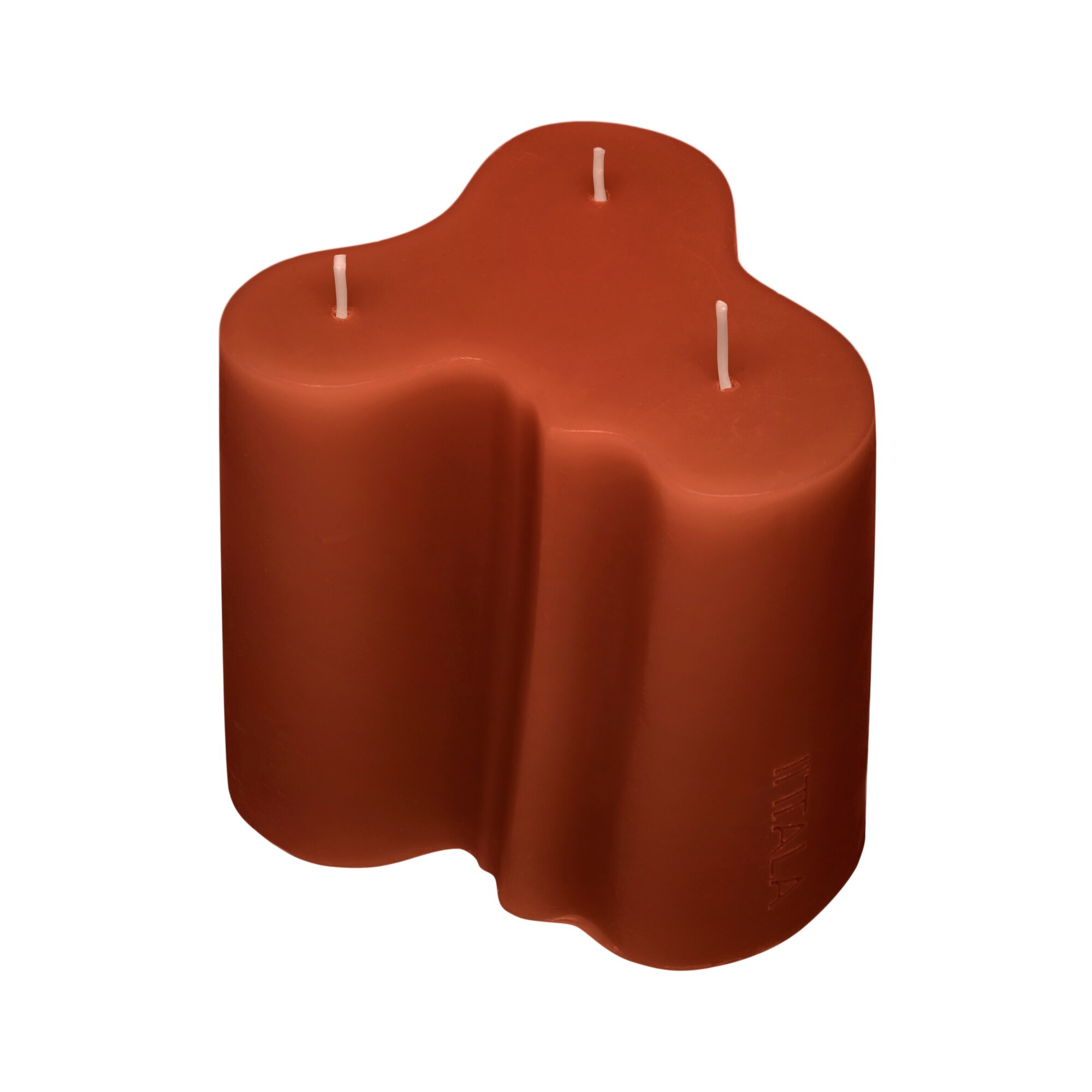 Iittala Aalto block candle, 11 cm, fire | Finnish Design Shop