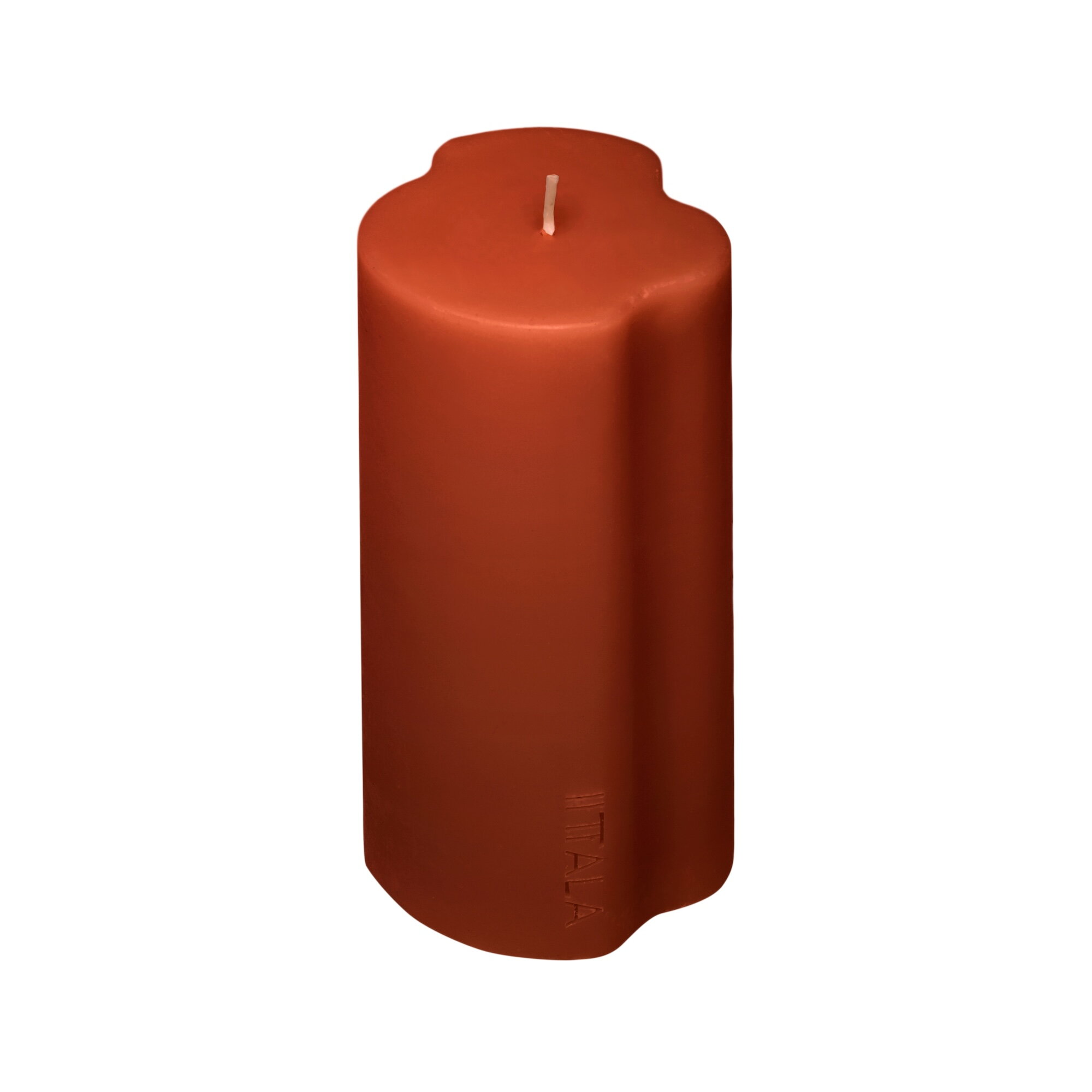 Iittala Aalto block candle, 16 cm, fire | Finnish Design Shop