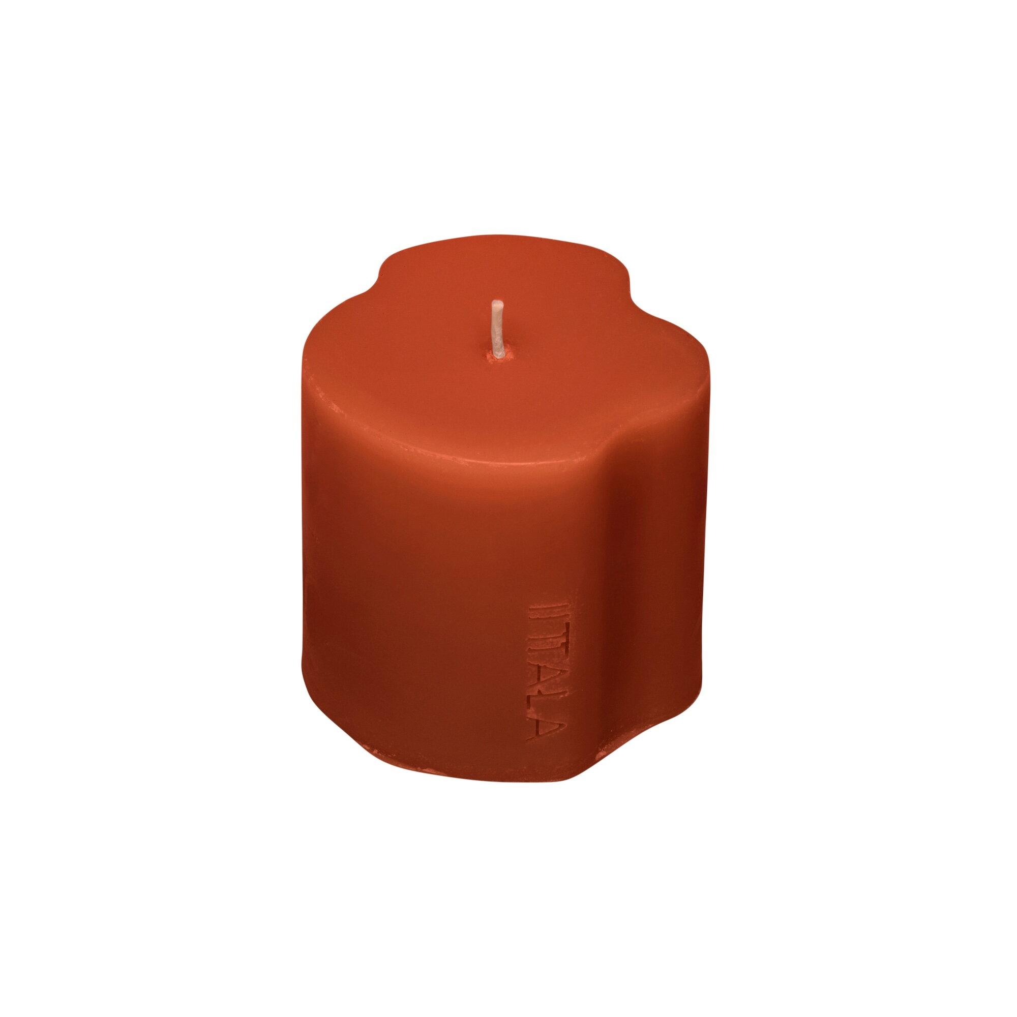 Iittala Aalto block candle, 8 cm, fire | Finnish Design Shop
