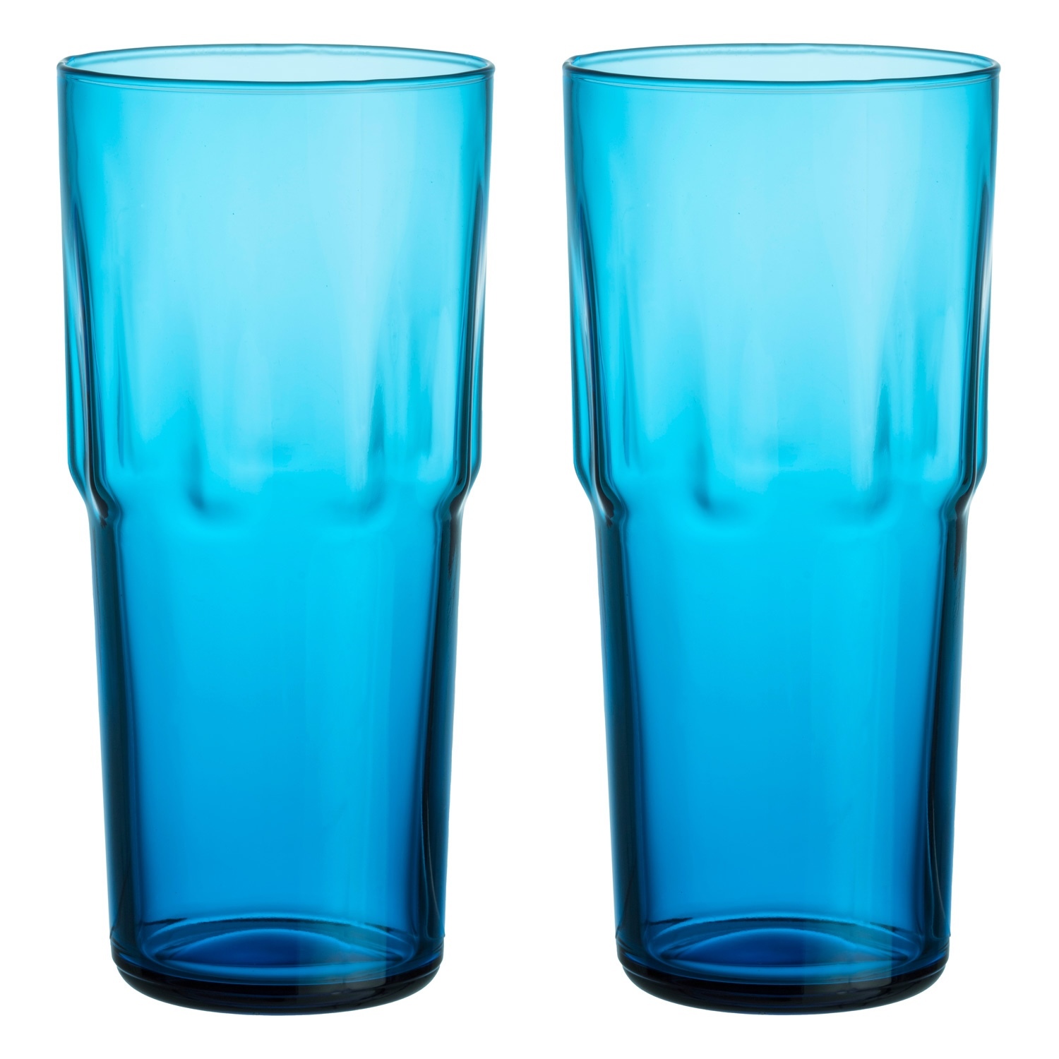 Iittala Solare tall glass, 39 cl, 2 pcs, electric blue | Finnish Design ...