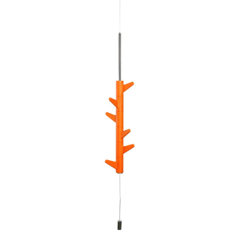 Inno Oka hanging coat rack, orange | Finnish Design Shop