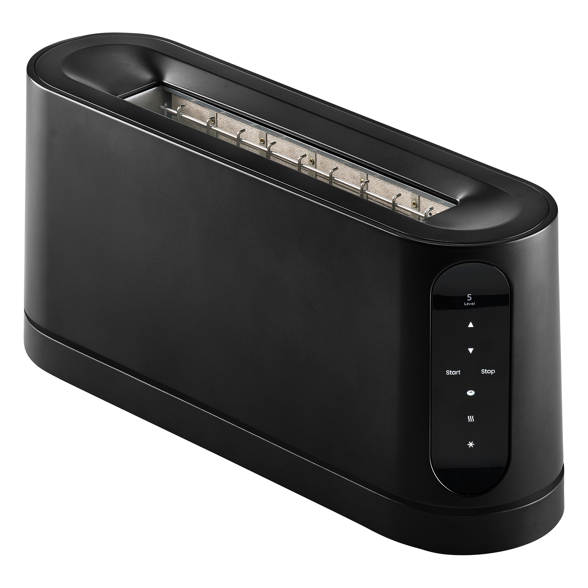 Jacob Jensen Long Slot toaster, black | Finnish Design Shop IE
