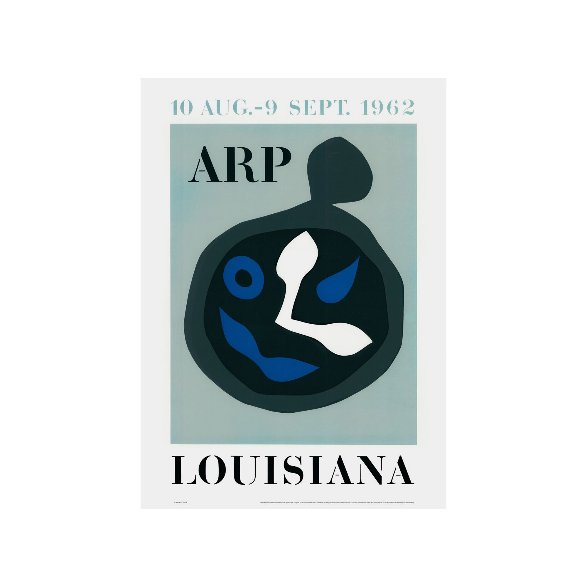 Louisiana Museum of Modern Art Jean Arp - Anniversary poster 1962, A2 ...
