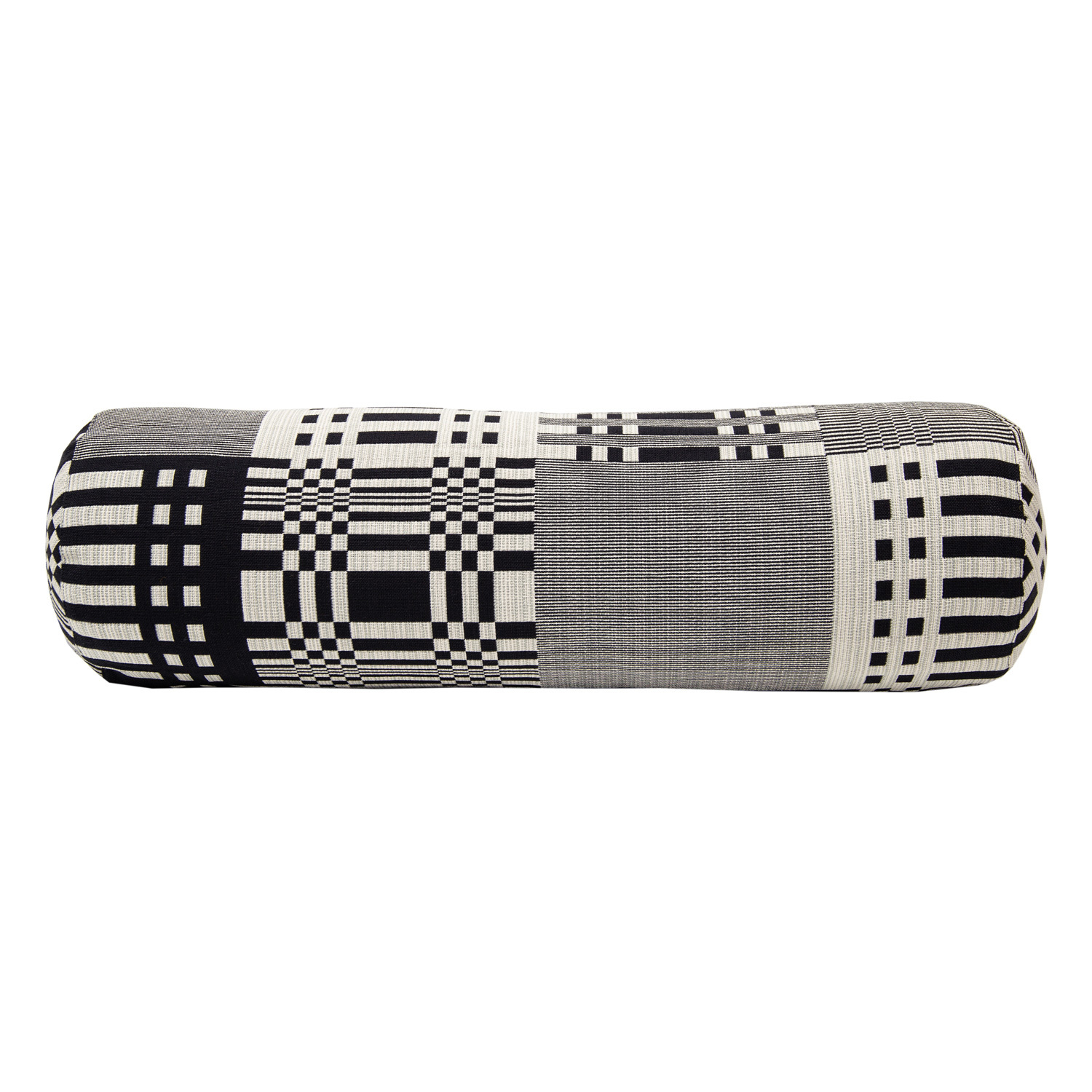 Johanna Gullichsen Tilkku tube cushion, black | Finnish Design Shop