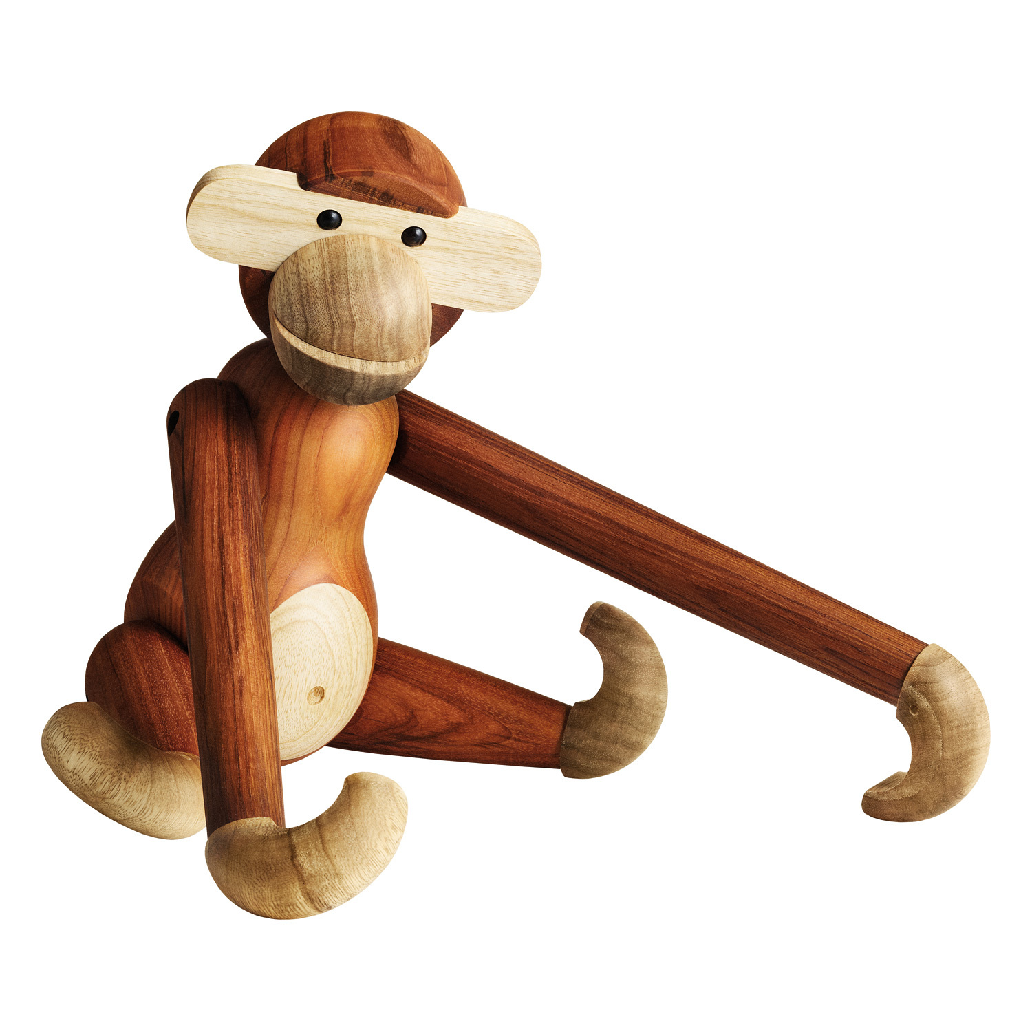 Kay Bojesen Denmark Wooden Monkey, large, teak | Finnish Design Shop UK