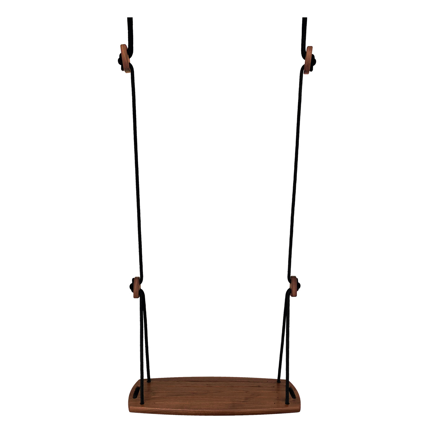 Lillagunga Grand Outdoor swing, walnut - black | Finnish Design Shop