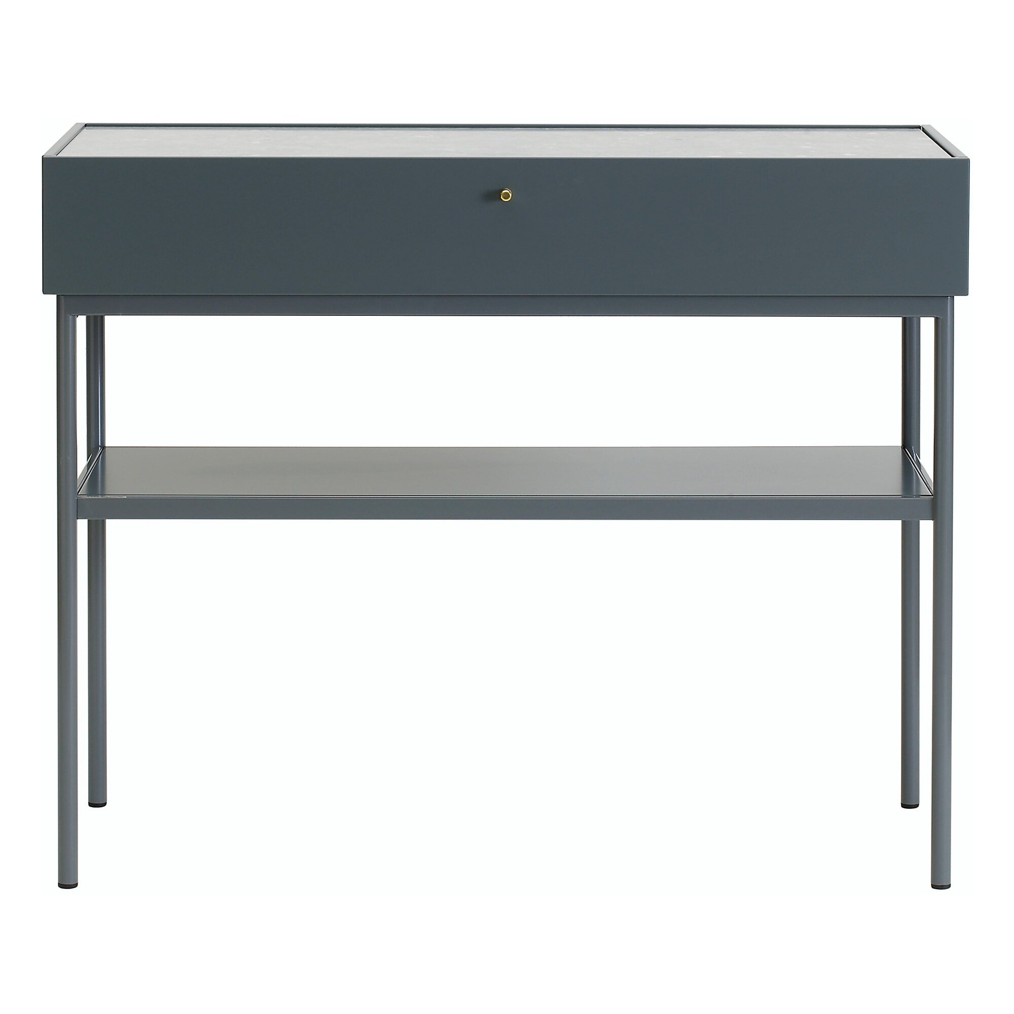 Asplund Luc Console 100, bord, storm grey - Elegant Grey marmor ...