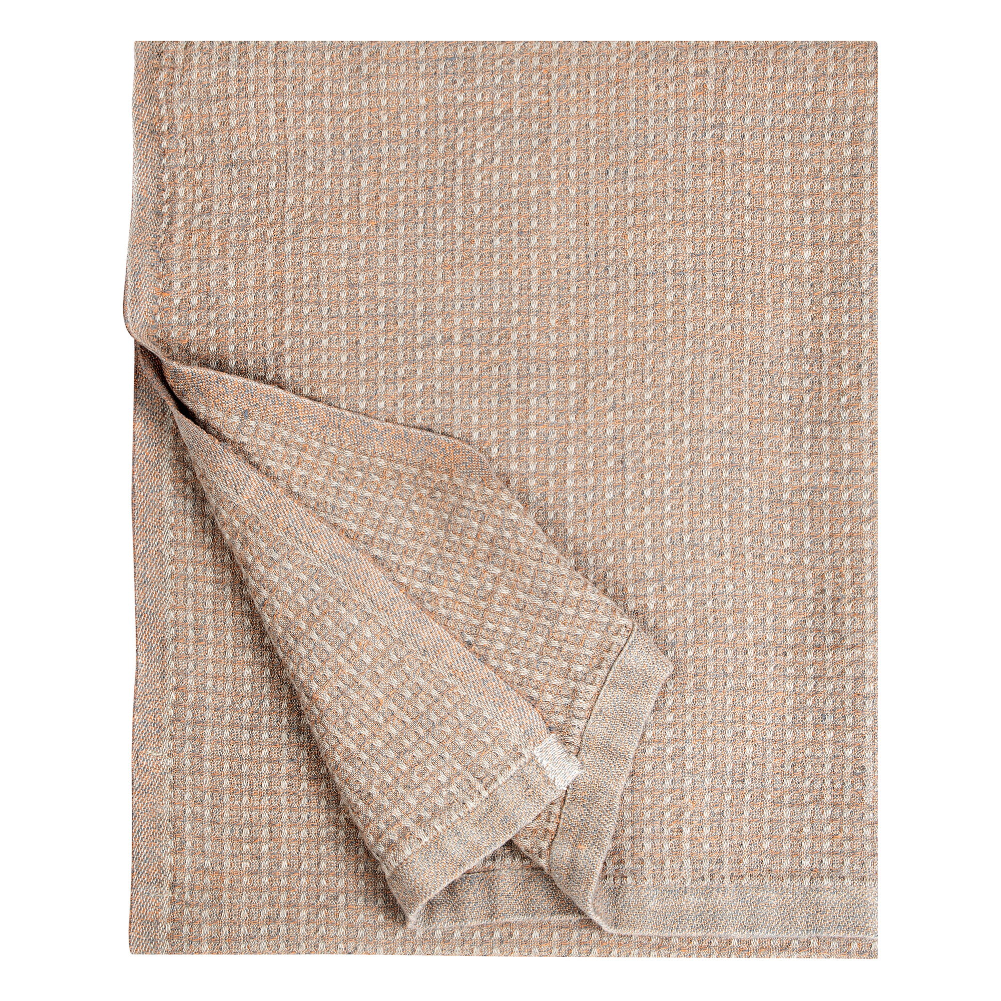 Lapuan Kankurit Luoto bath towel, linen - brown | Finnish Design Shop