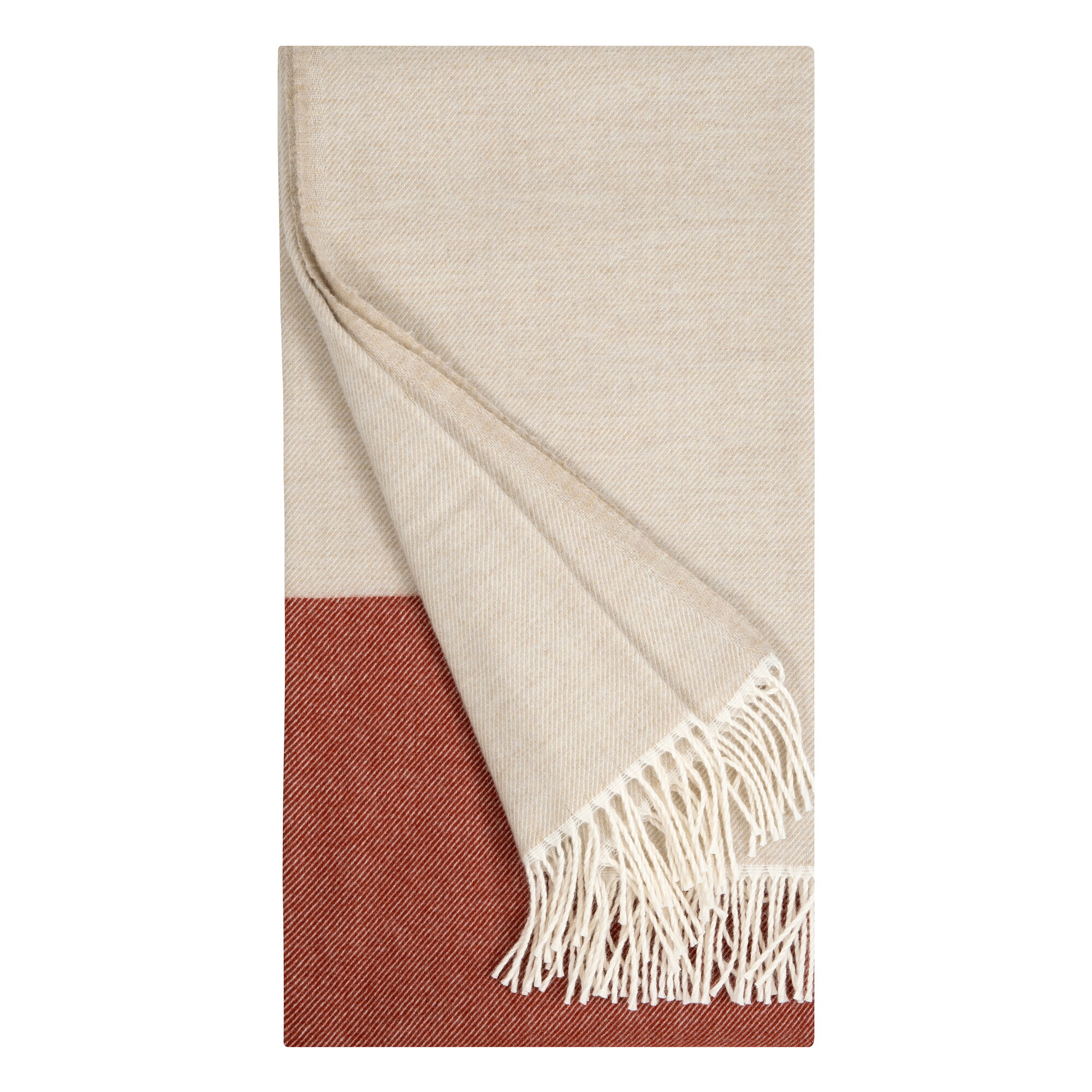Lapuan Kankurit Naapuri huopa, 135 x 180 cm, beige - kaneli | Finnish ...