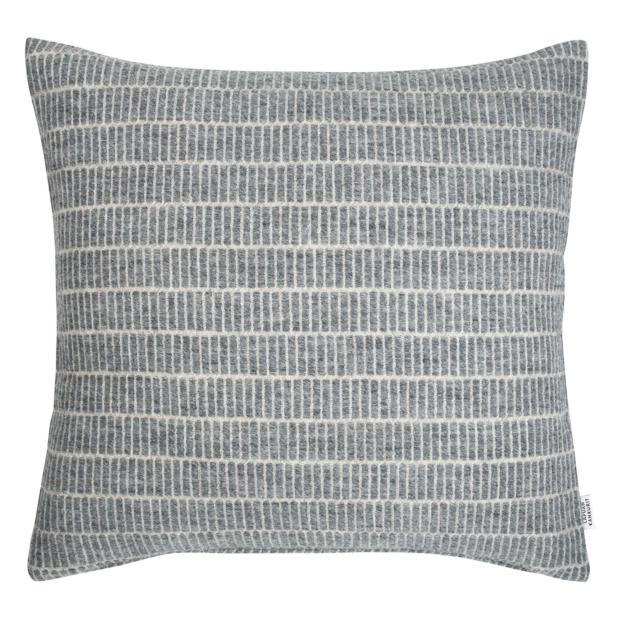 Lapuan Kankurit Raitti cushion cover, 45 x 45 cm, grey | Finnish Design ...