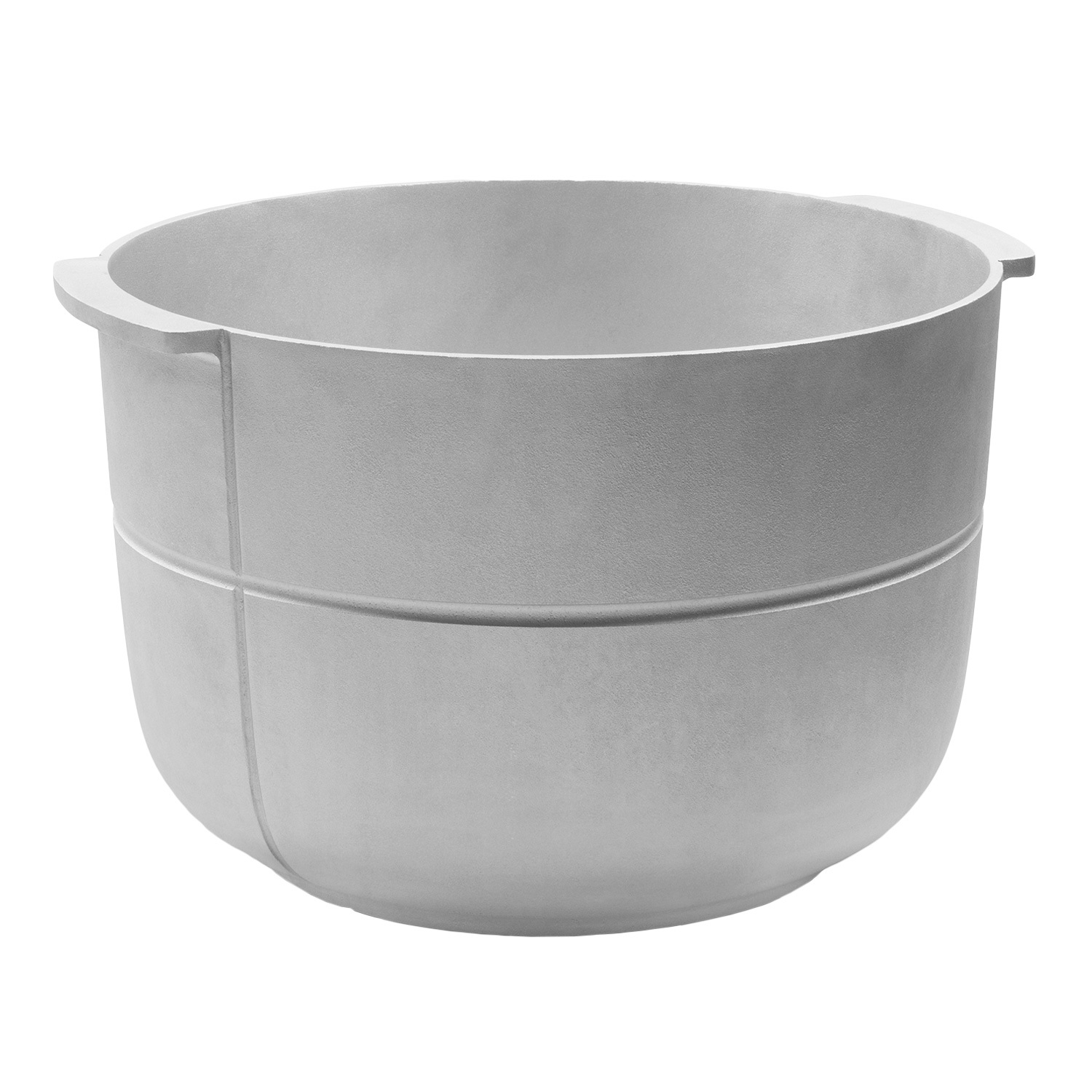 Korbo Linea no 2 kukkaruukku, keskikokoinen, alumiini | Finnish Design Shop