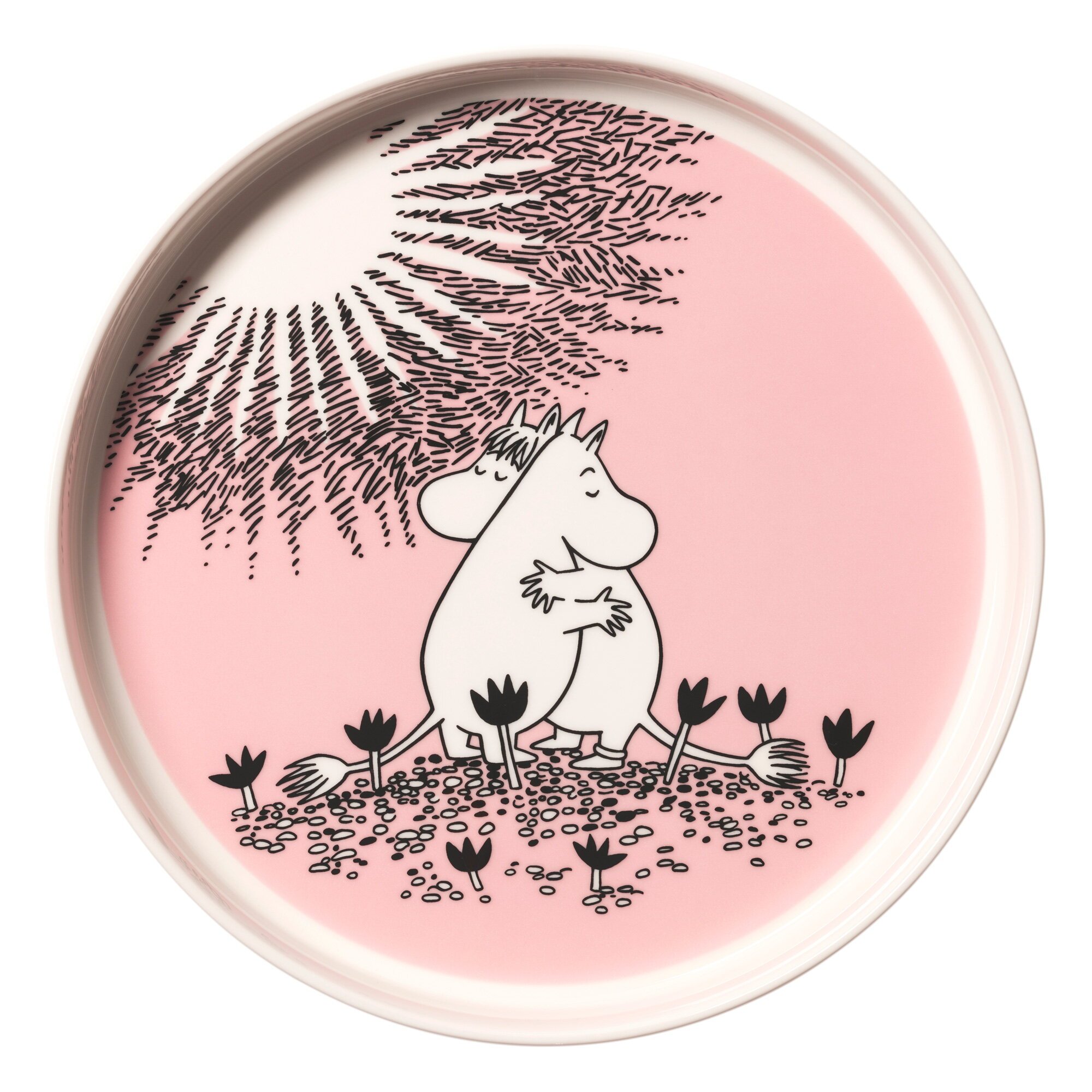 Moomin Arabia Moomin pie dish, 28 cm, Love 30 | Finnish Design Shop