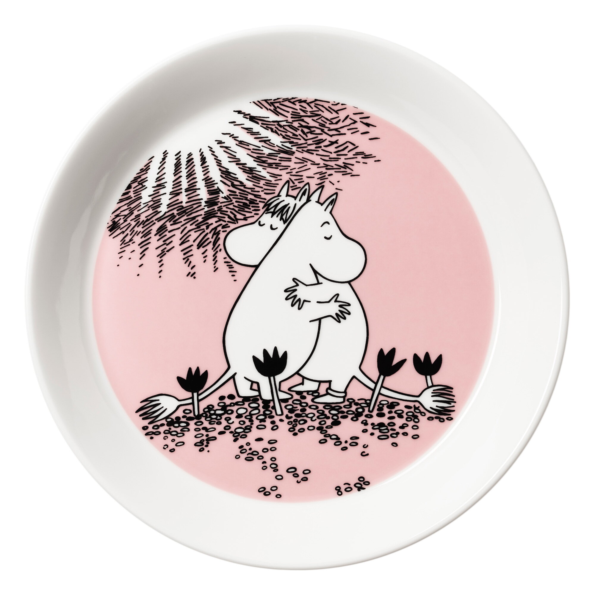 Moomin Arabia Moomin plate, Love 30 | Finnish Design Shop