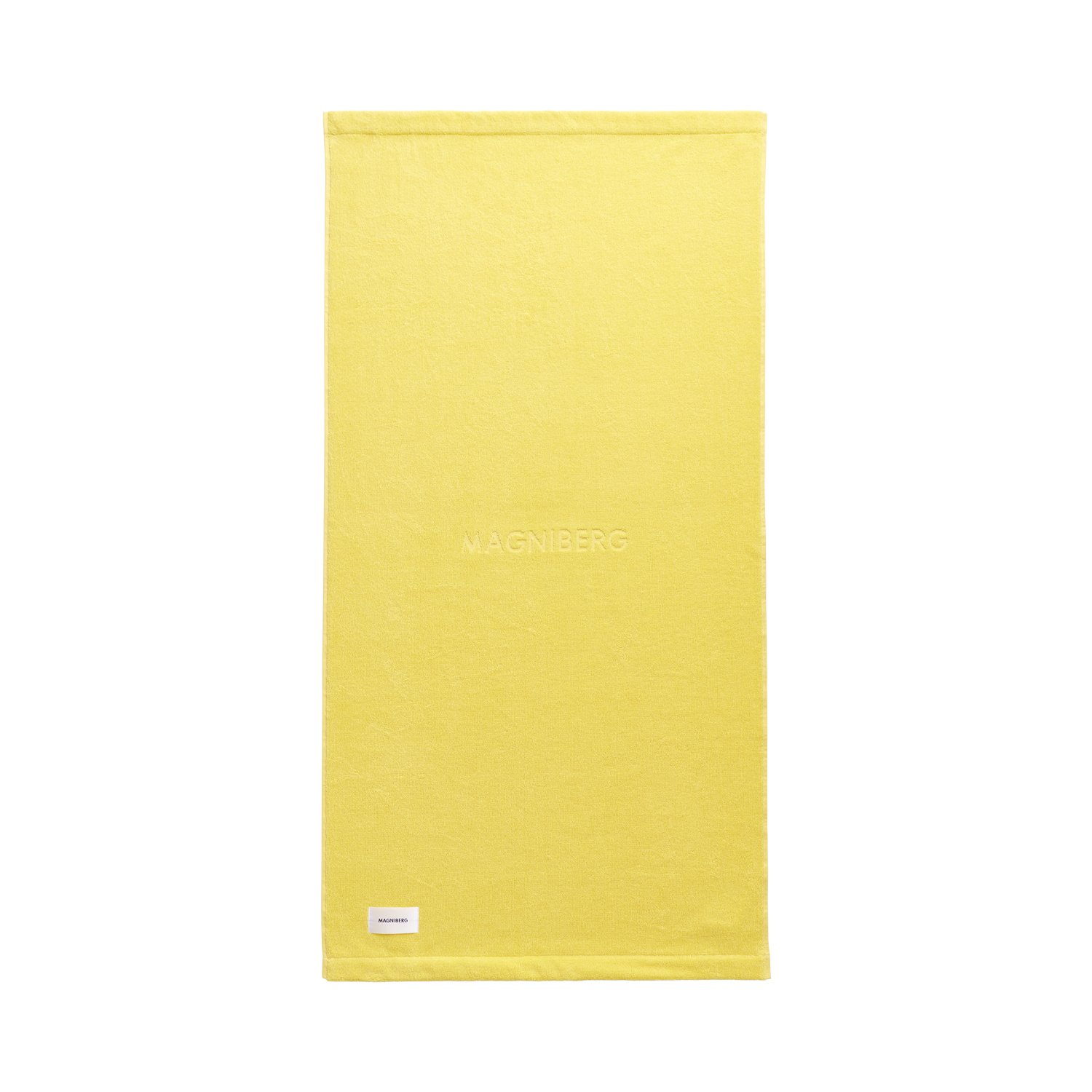 Magniberg Gelato bath towel, 70 x 140 cm, passion yellow | Finnish ...