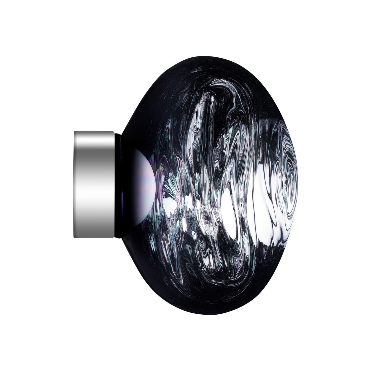 Tom Dixon Melt Surface Mini LED wall lamp, smoke | Finnish Design Shop