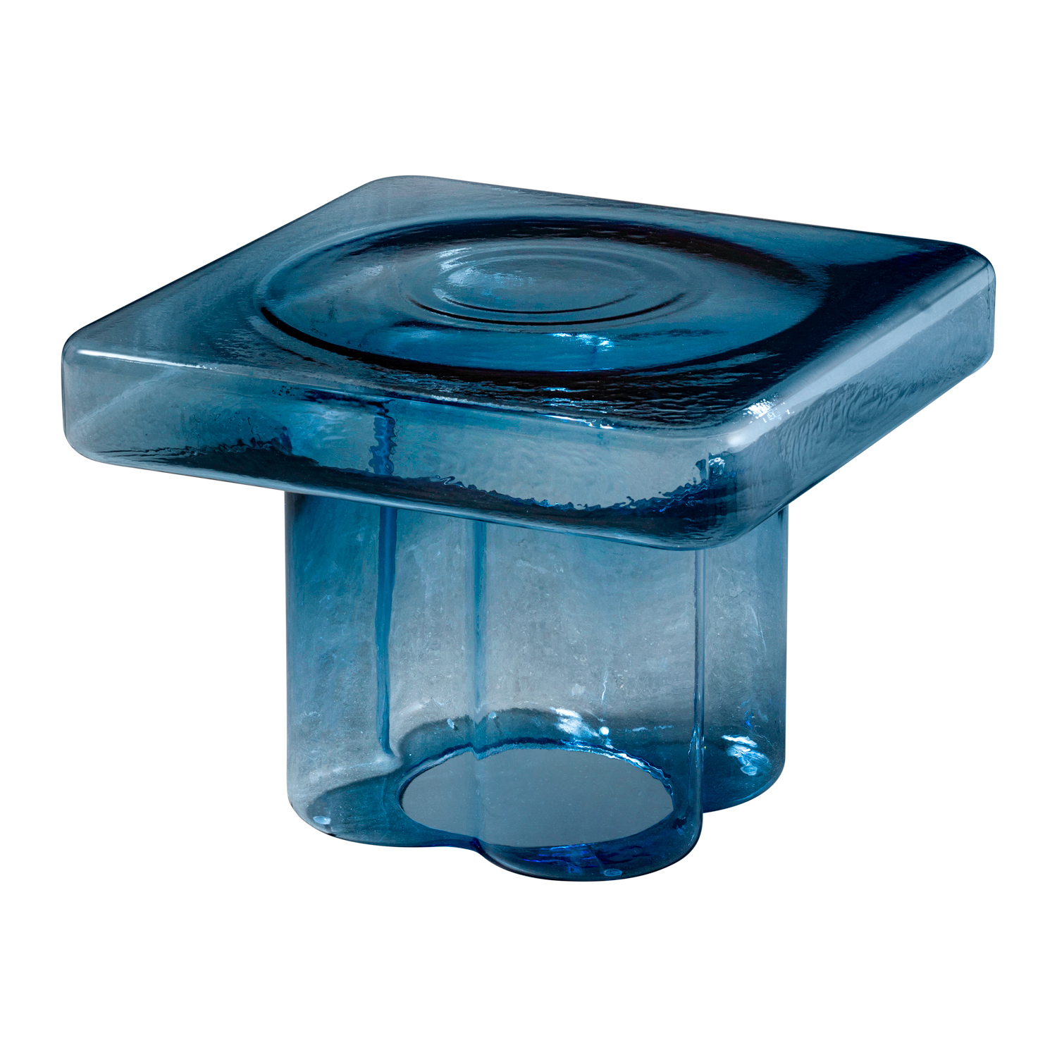 Miniforms Soda SQ side table, blue | Finnish Design Shop