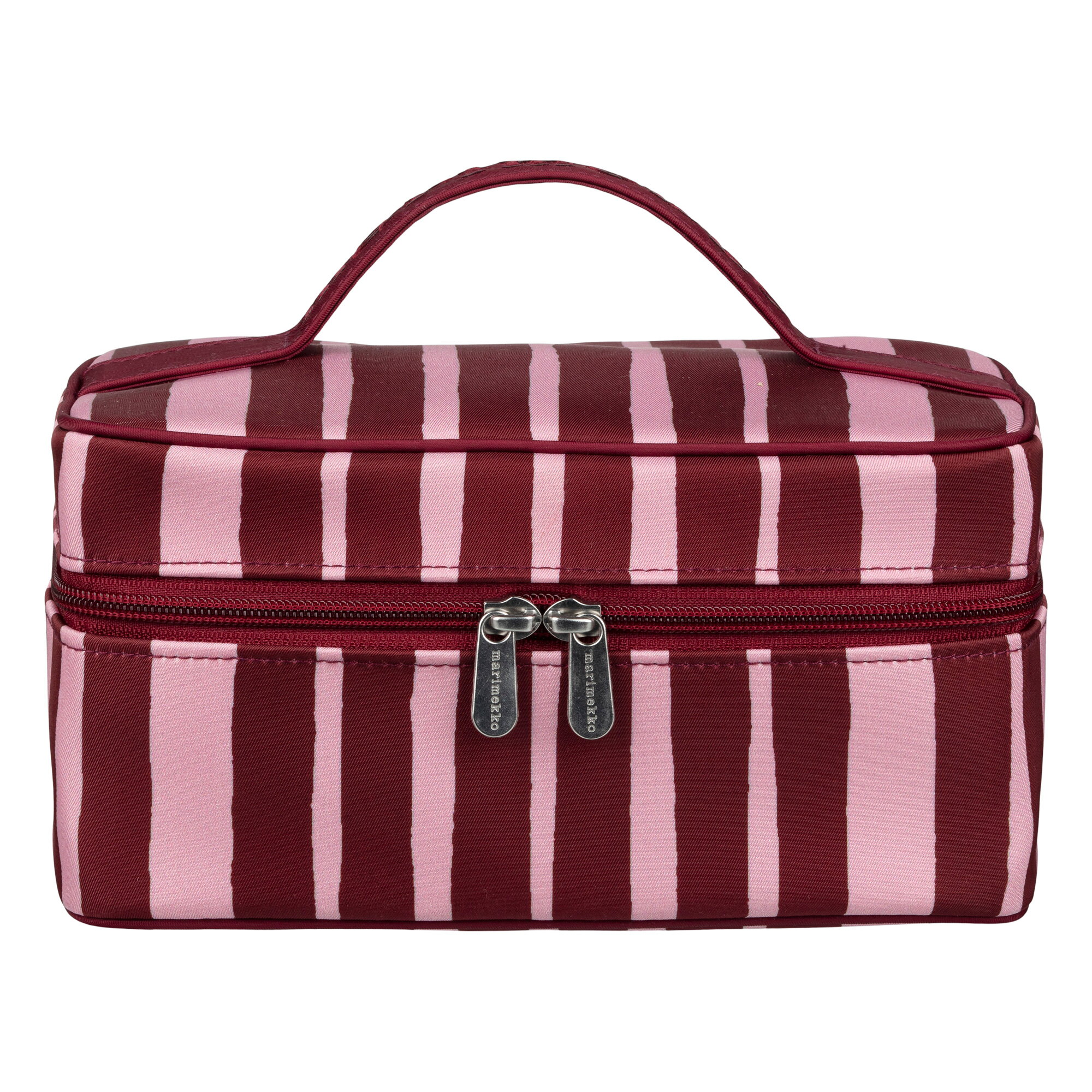 Marimekko Tutti Raide trousse de maquillage, bordeaux - rose clair ...