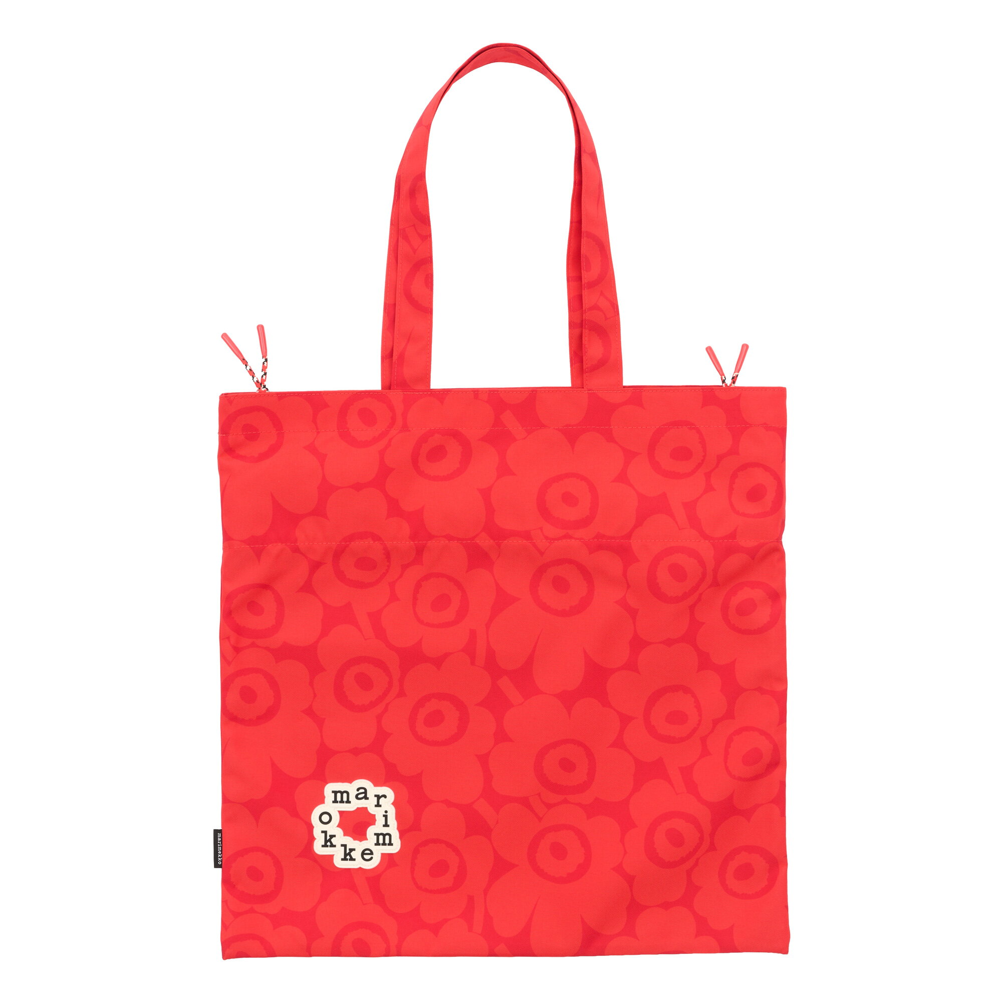 Marimekko Metka Mini Unikko Kioski shoulder bag, red - dark red ...