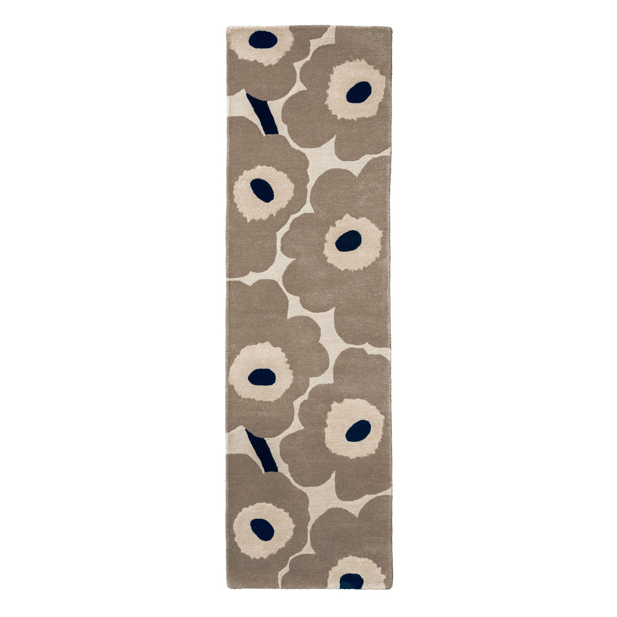 Marimekko Unikko käytävämatto, greige | Finnish Design Shop