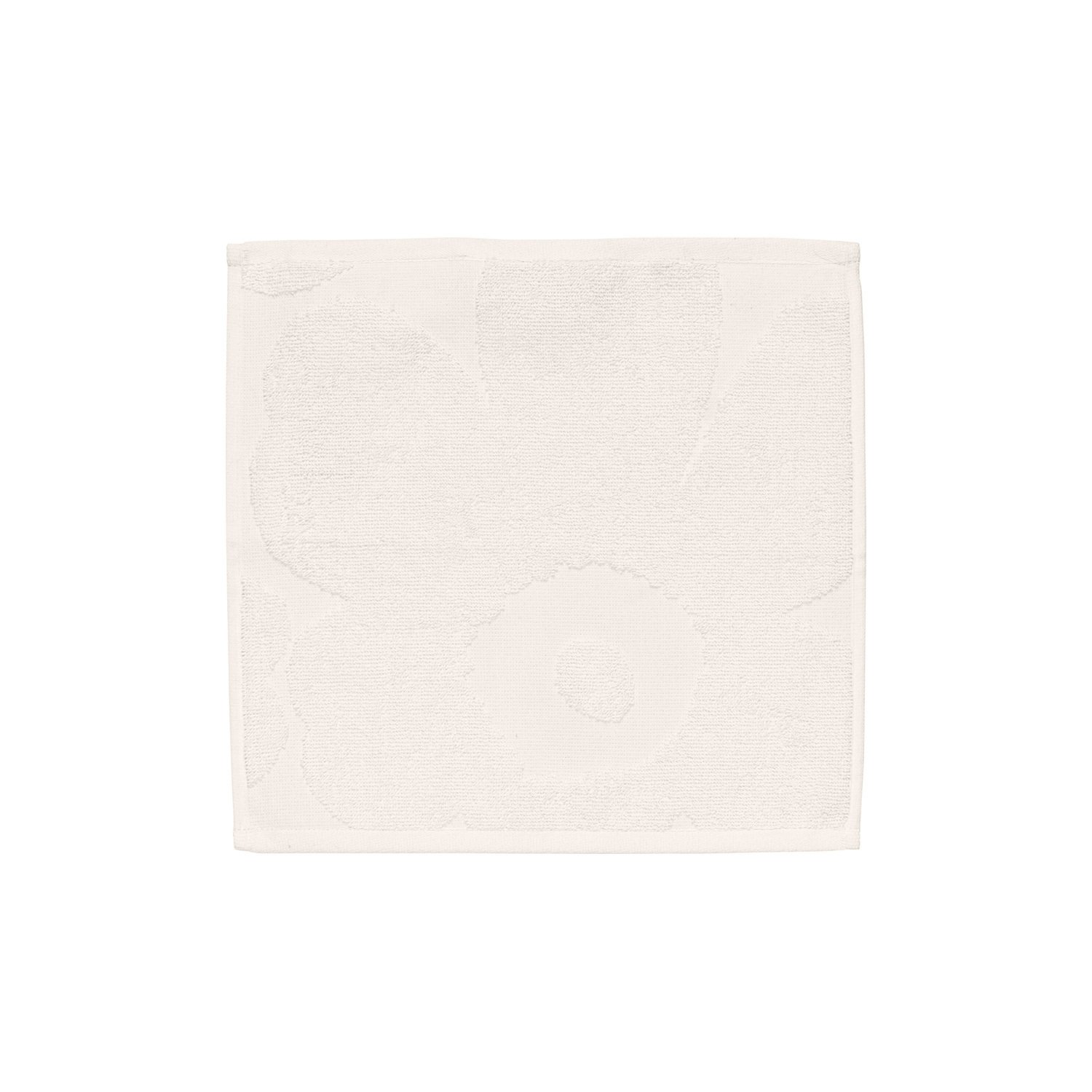 Marimekko Unikko Solid minipyyhe, 32 x 32 cm, norsunluu | Finnish ...