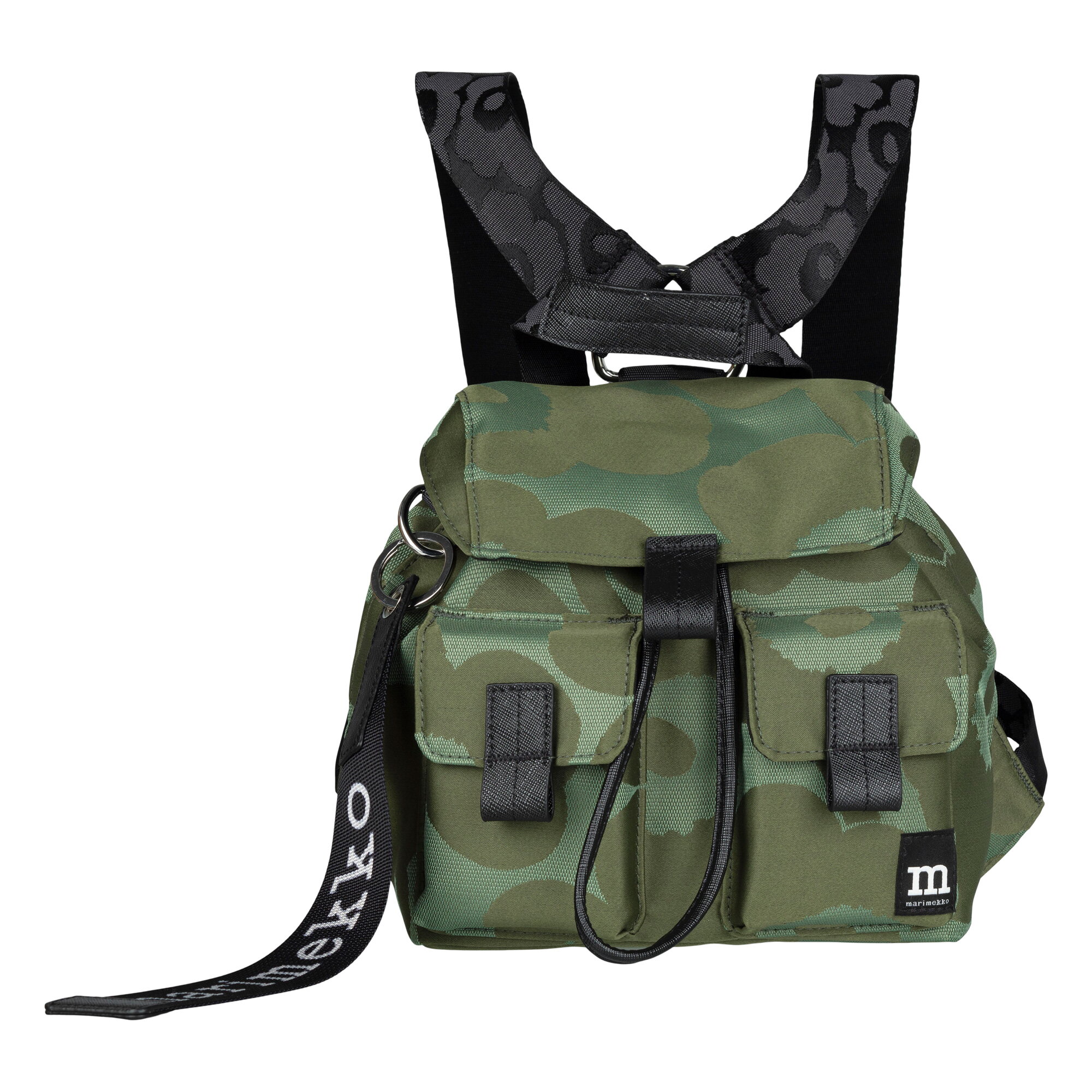 Marimekko Everything backpack, S, Unikko, green - light green | Finnish ...