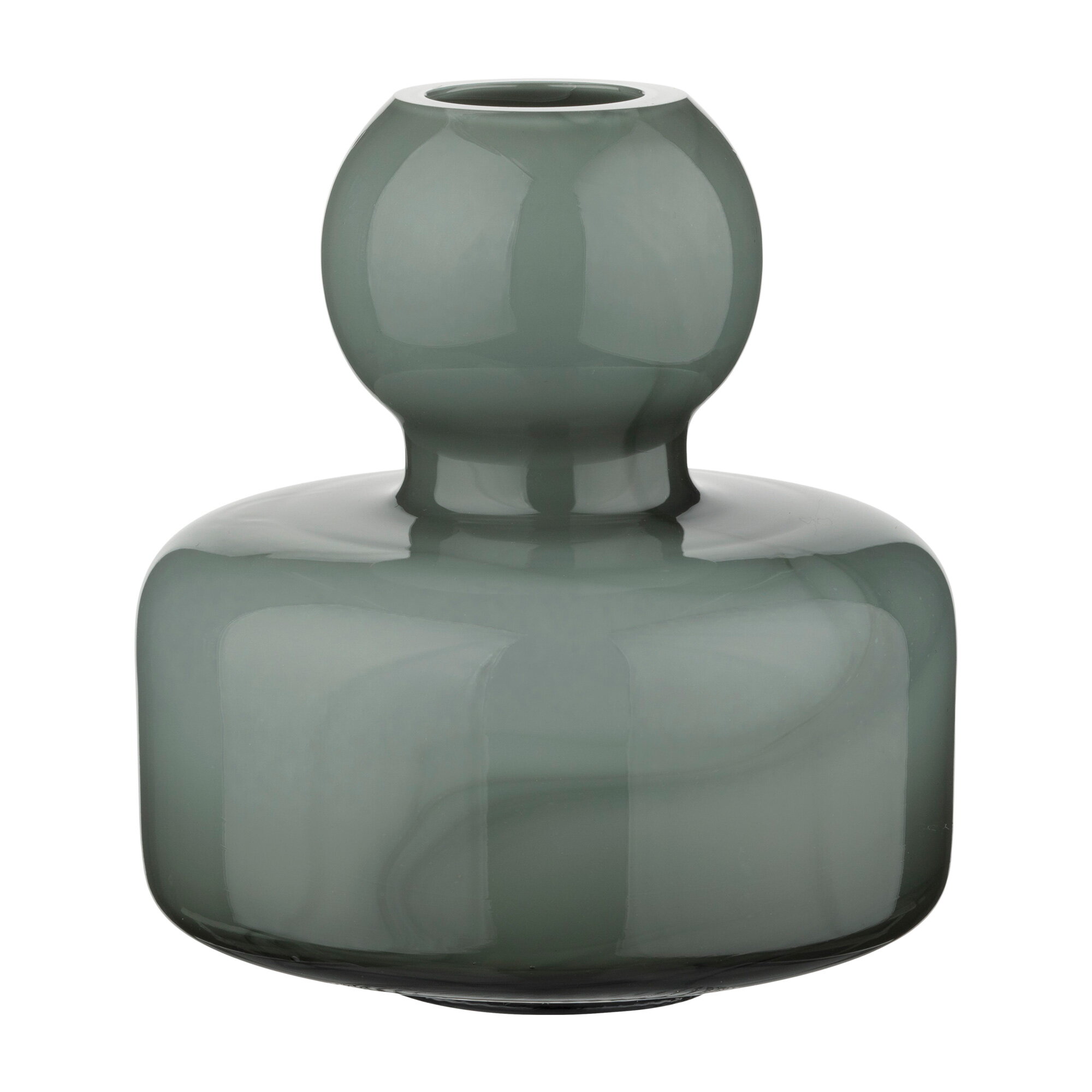 Marimekko Flower vase, charcoal | Finnish Design Shop