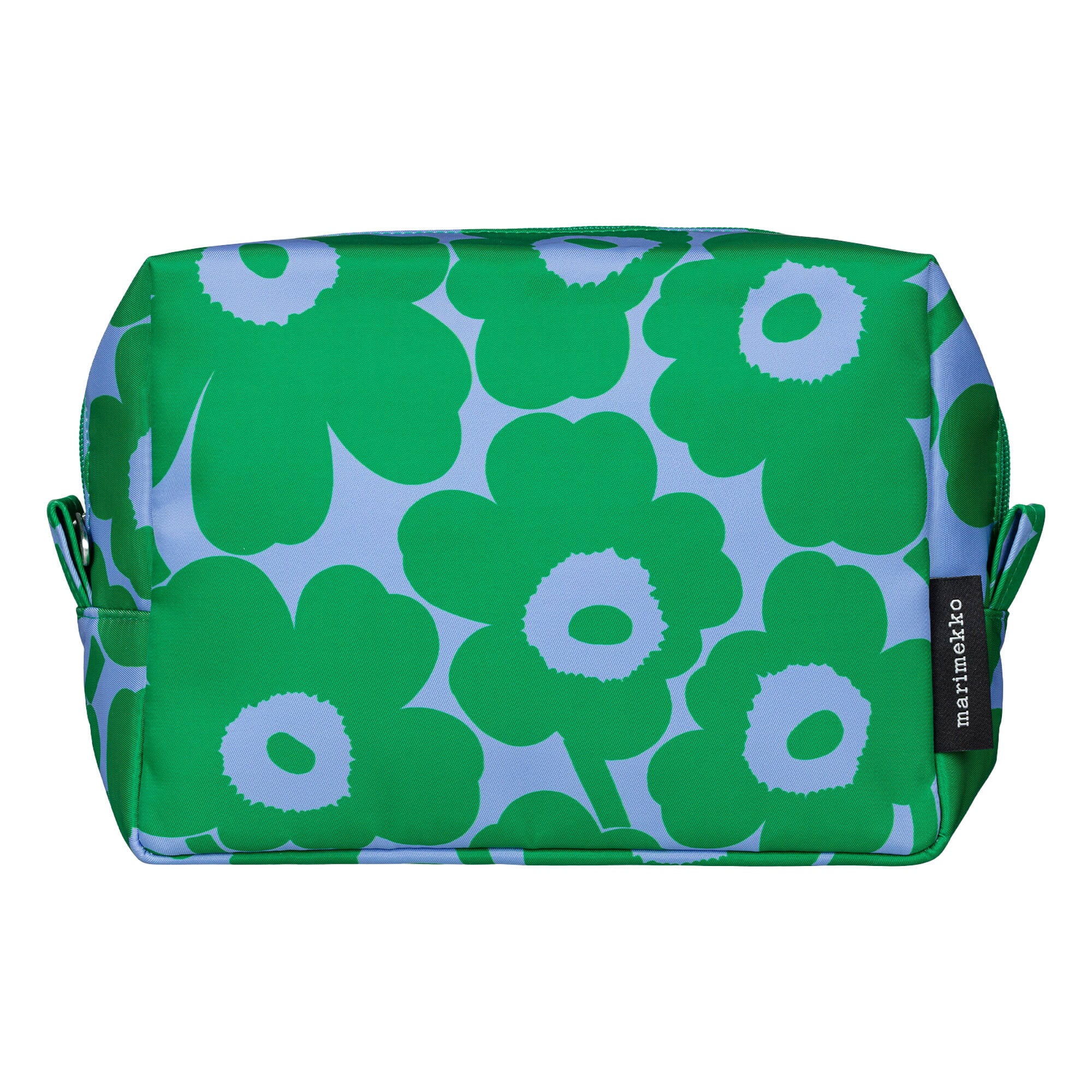 Marimekko Vilja Mini Unikko cosmetic bag, light blue - green | Finnish ...