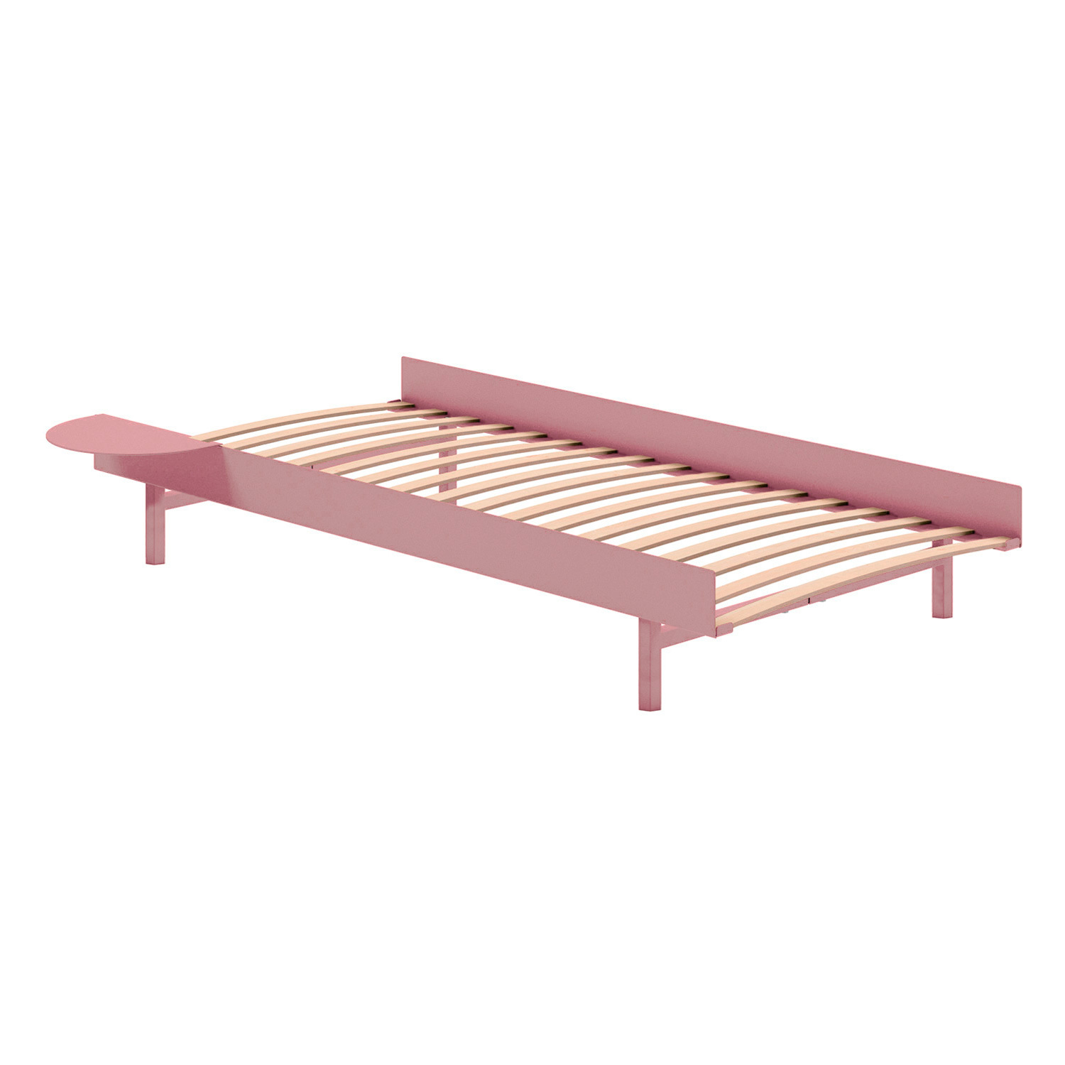 Moebe Bed, 90-180 cm, dusty rose | Finnish Design Shop