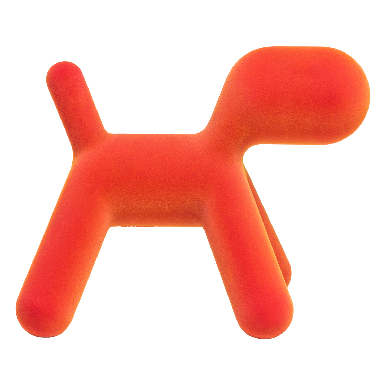 Magis Puppy, L, orange velvet | Finnish Design Shop