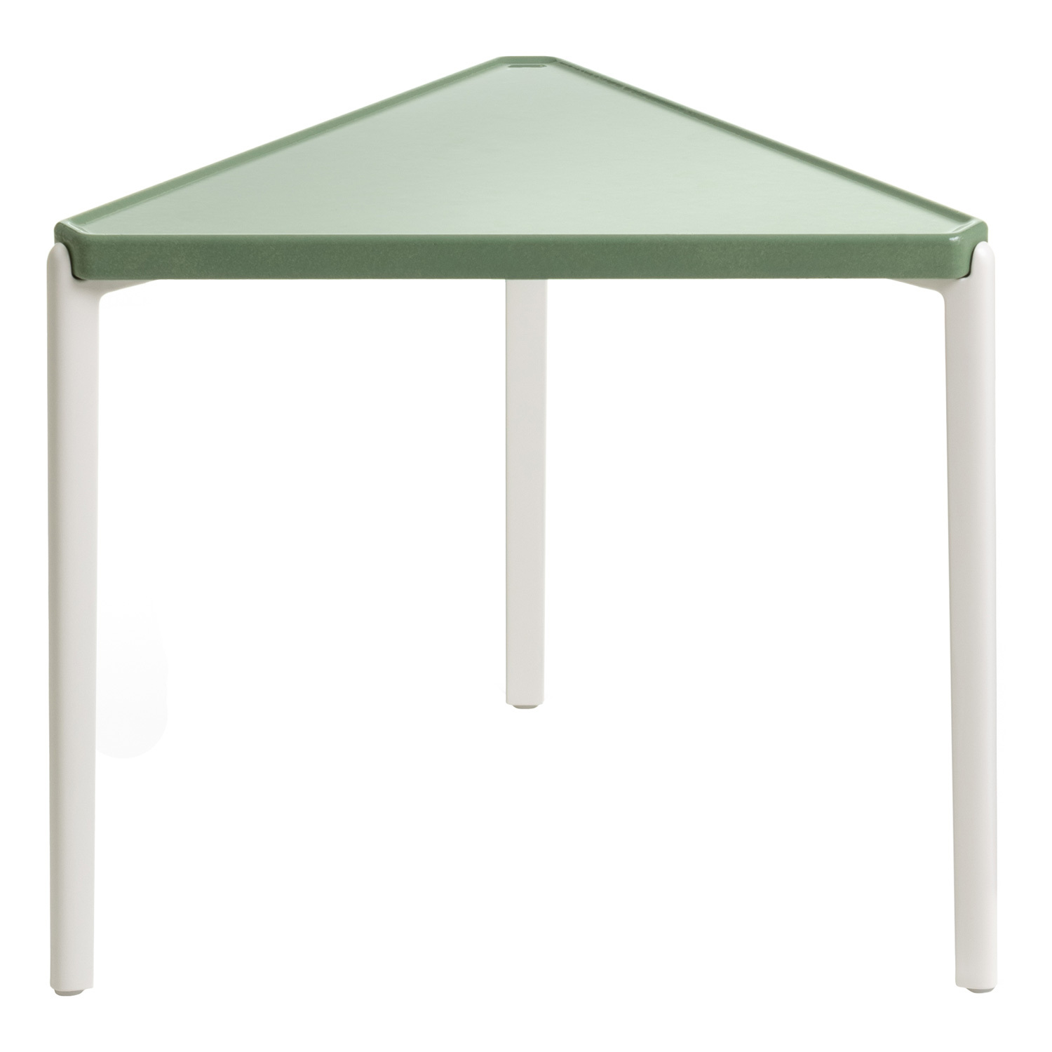 Magis Tambour low table, 44 cm, white - green | Finnish Design Shop