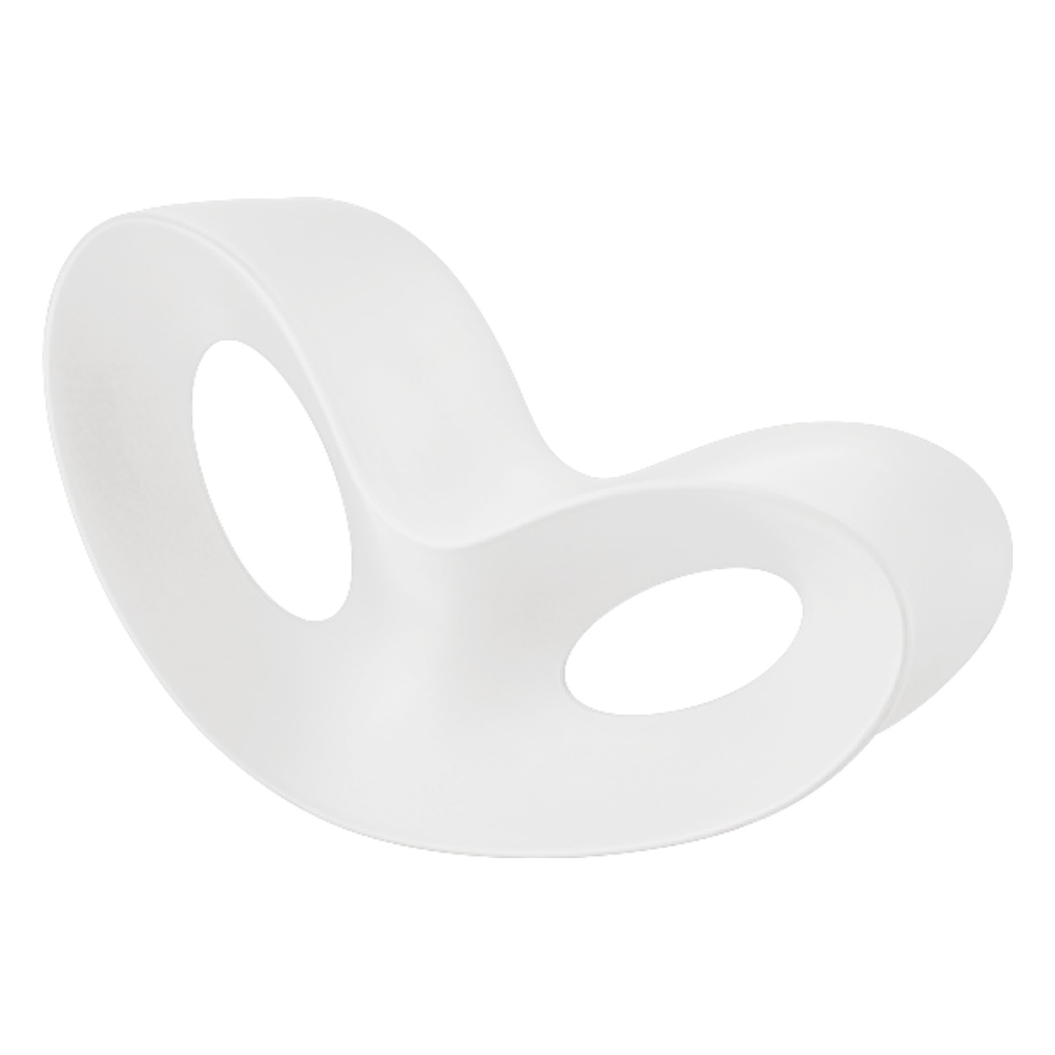 Magis Voido rocking chair, matt white | Finnish Design Shop