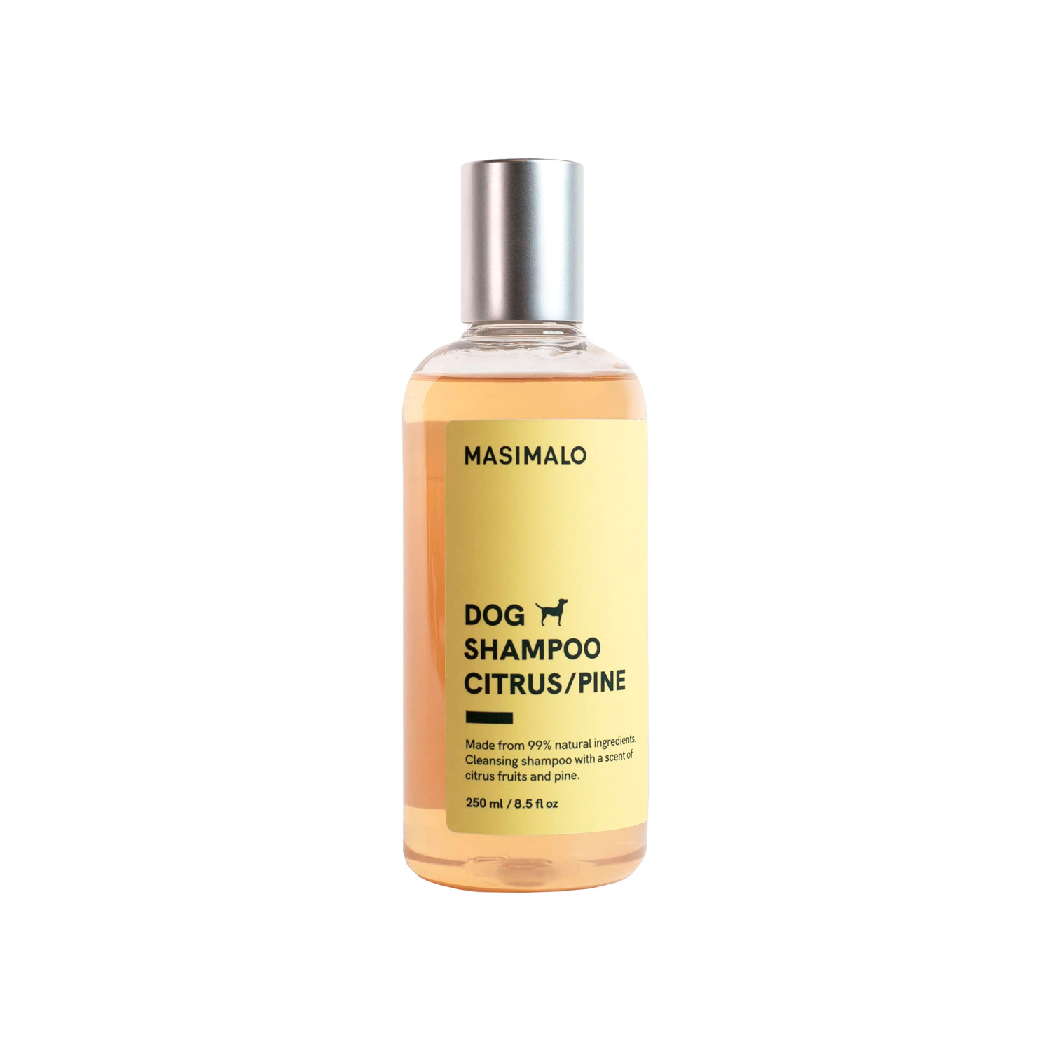 Masimalo Dog Shampoo, 250 ml, citrus - pine | Finnish Design Shop
