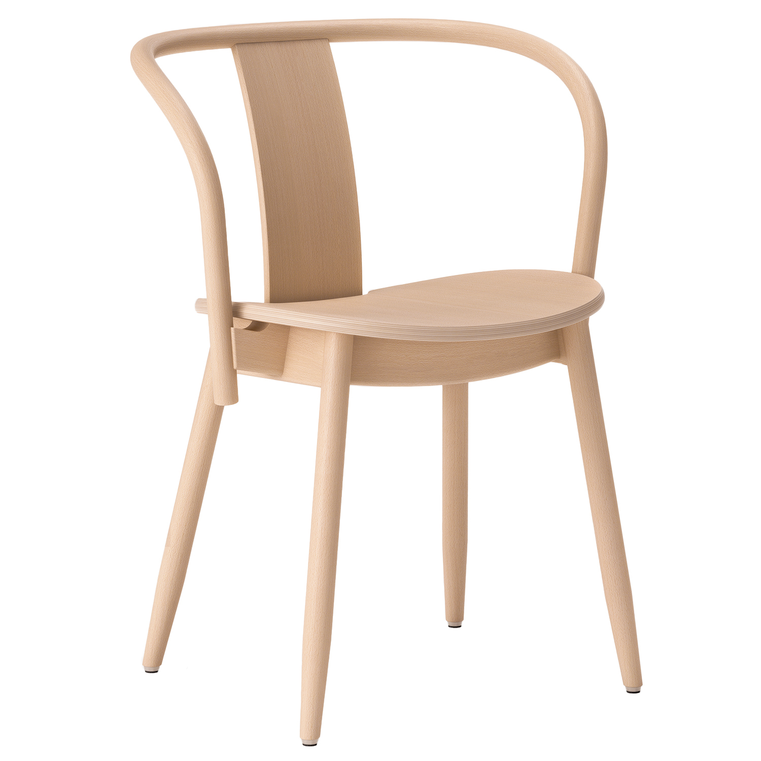 Massproductions Icha tuoli, luonnollinen pyökki | Finnish Design Shop