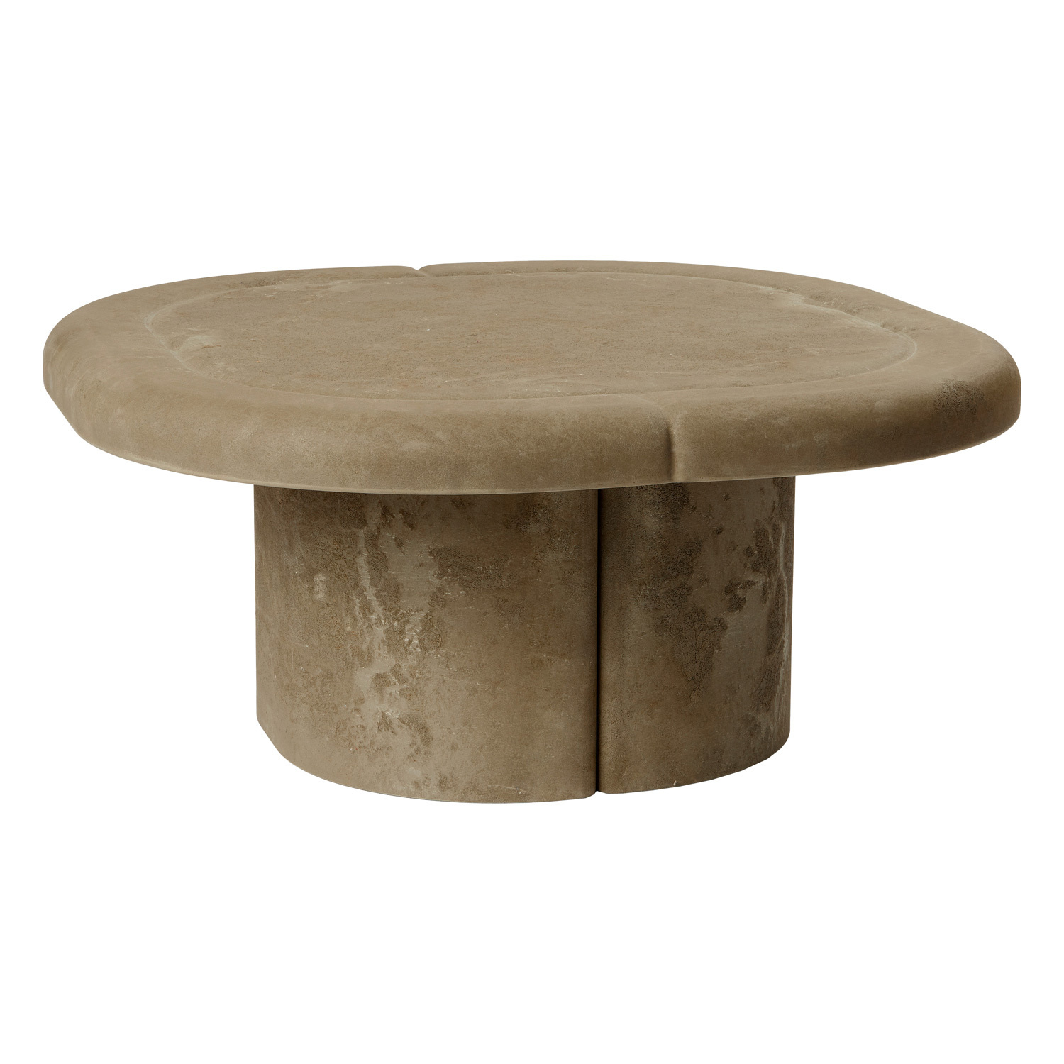 Mater Alder lounge table, square, earth grey | Finnish Design Shop UK