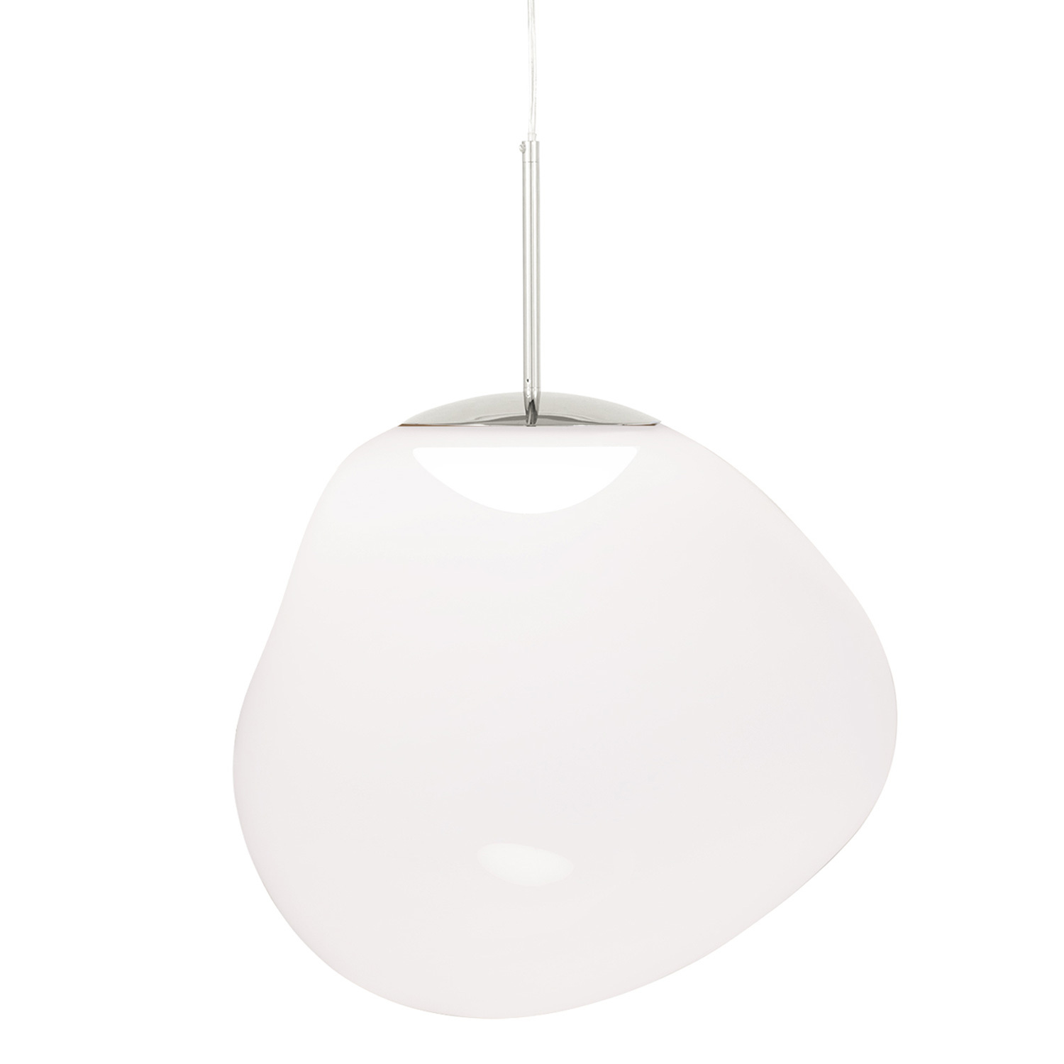 Tom Dixon Melt riippuvalaisin, LED, opaali - hopea | Finnish Design Shop