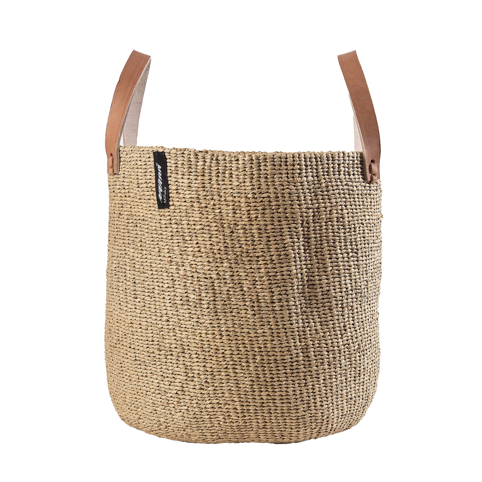 Mifuko Kiondo market basket, M, natural | Finnish Design Shop
