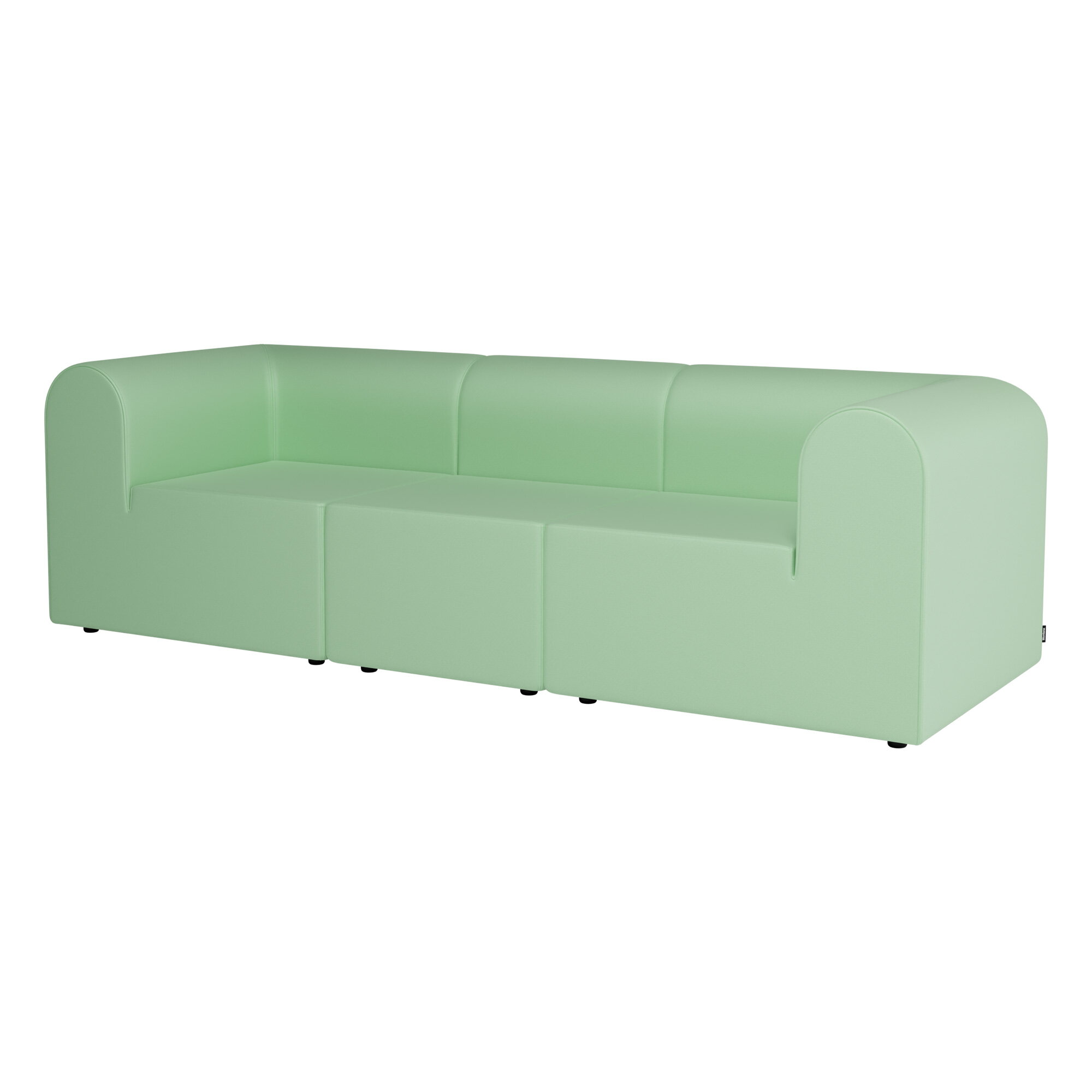 Montana Furniture Paradigm three-seater sofa, Hero 912 light green ...