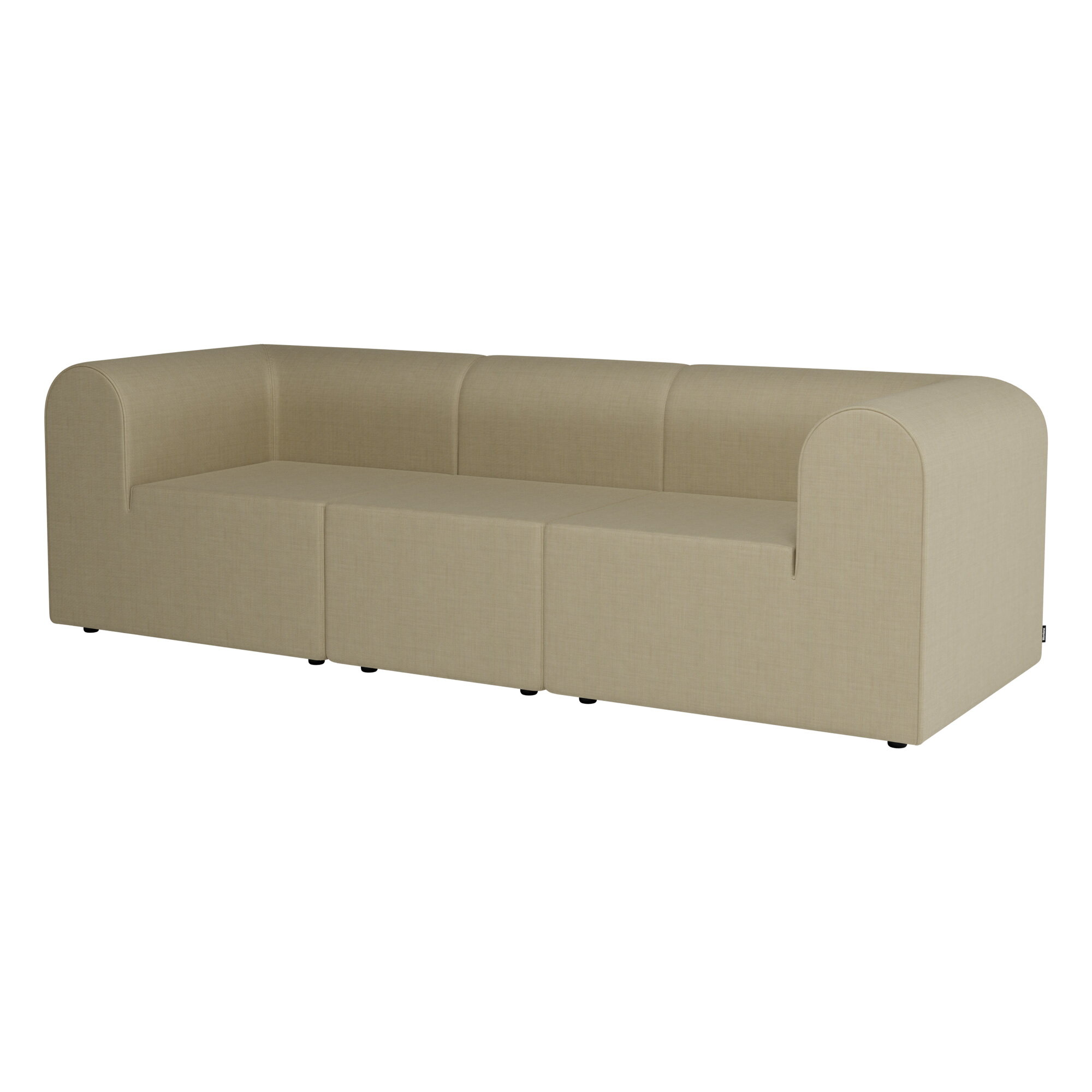 Montana Furniture Paradigm three-seater sofa, Technicolour 0210 beige ...