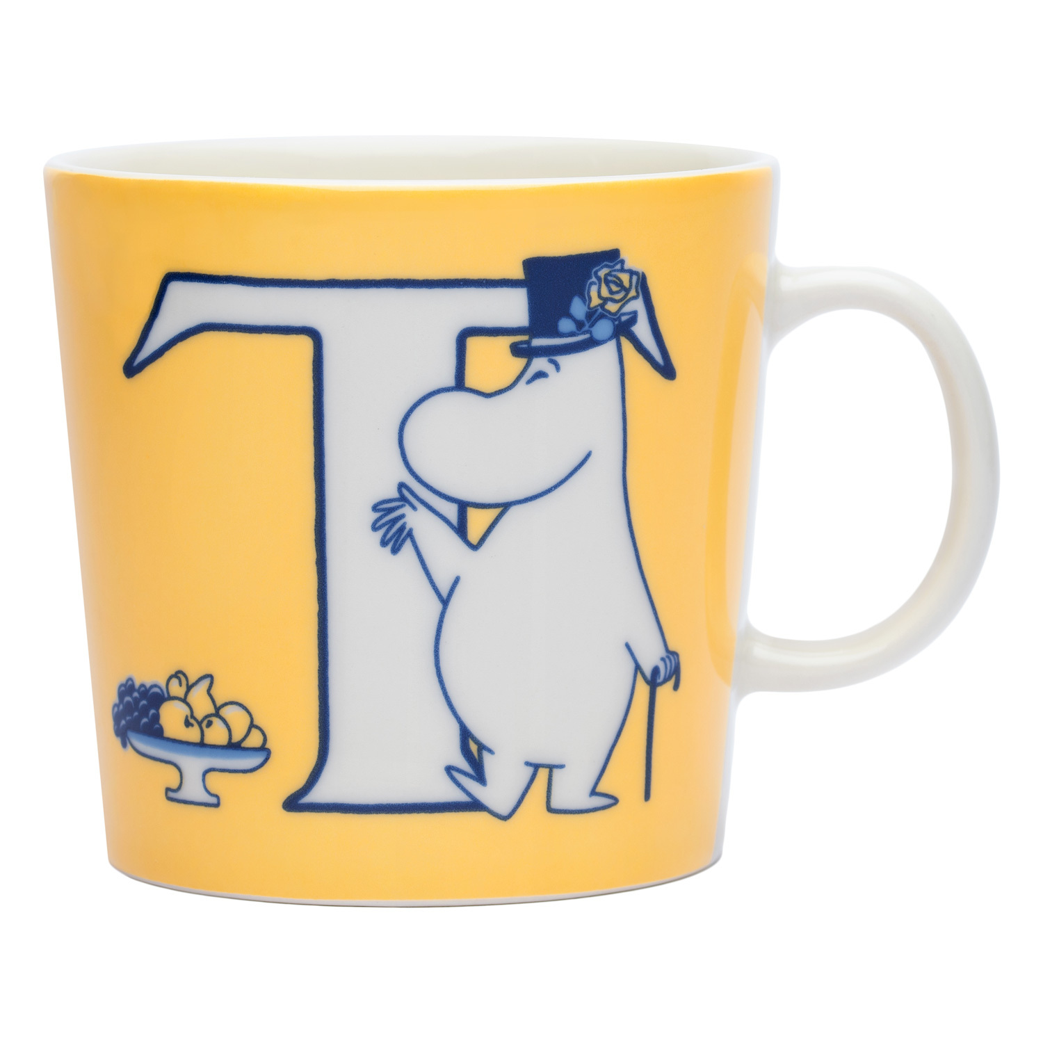 Moomin Arabia Moomin mug 0,4 L, ABC, T | Finnish Design Shop